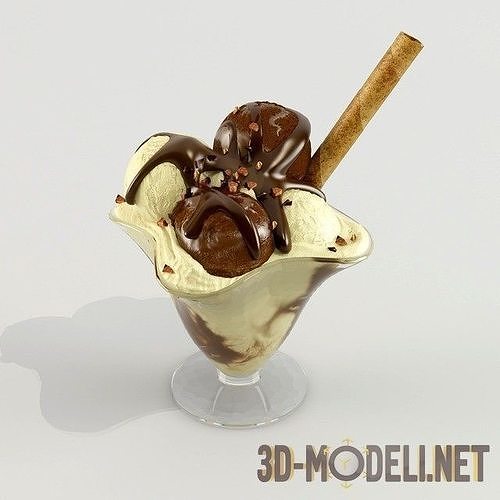 ice cream free 3D model | CGTrader