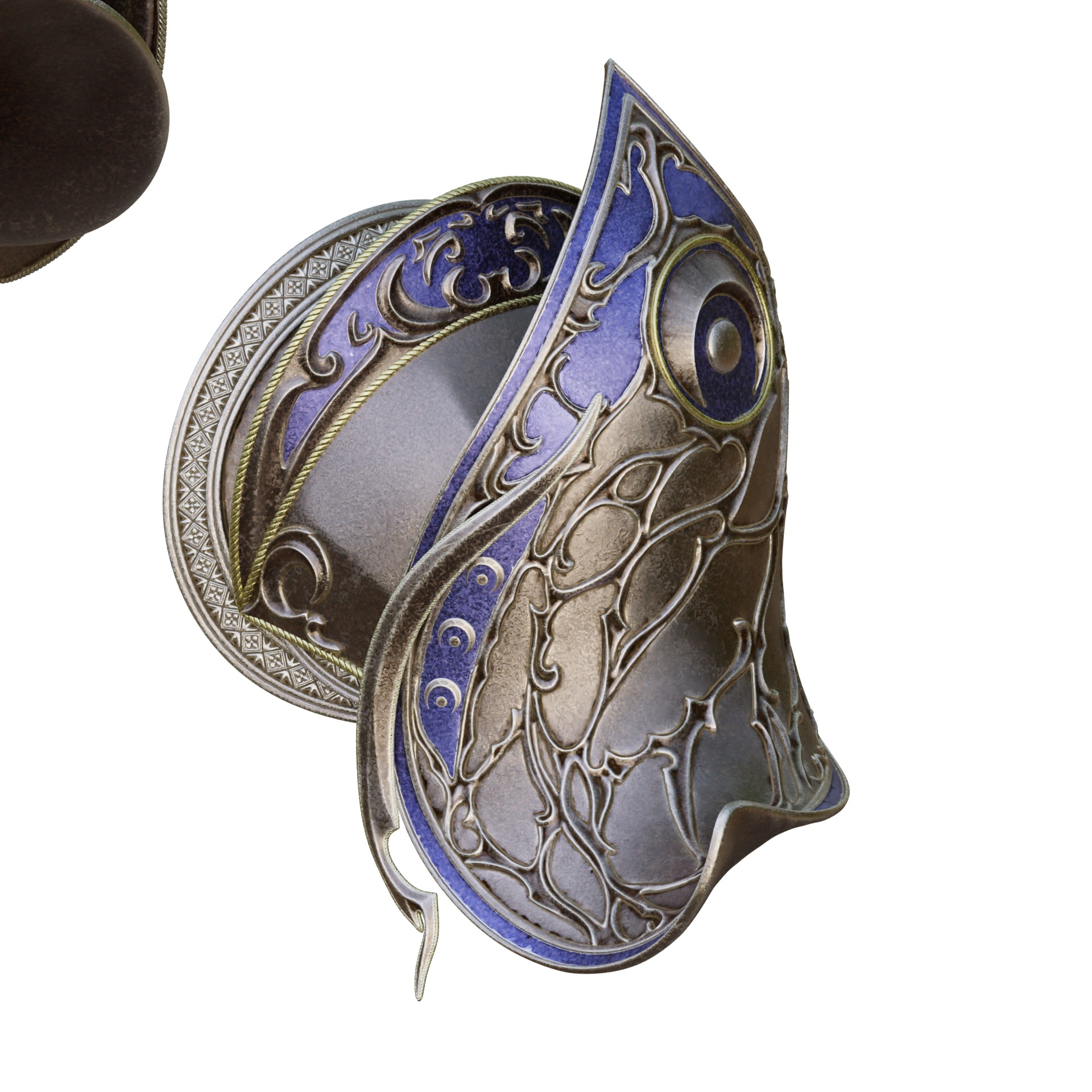 Fantasy Nightsong Dame Aylin Armor Shoulders Baldurs Gate 3 3D model 3D ...