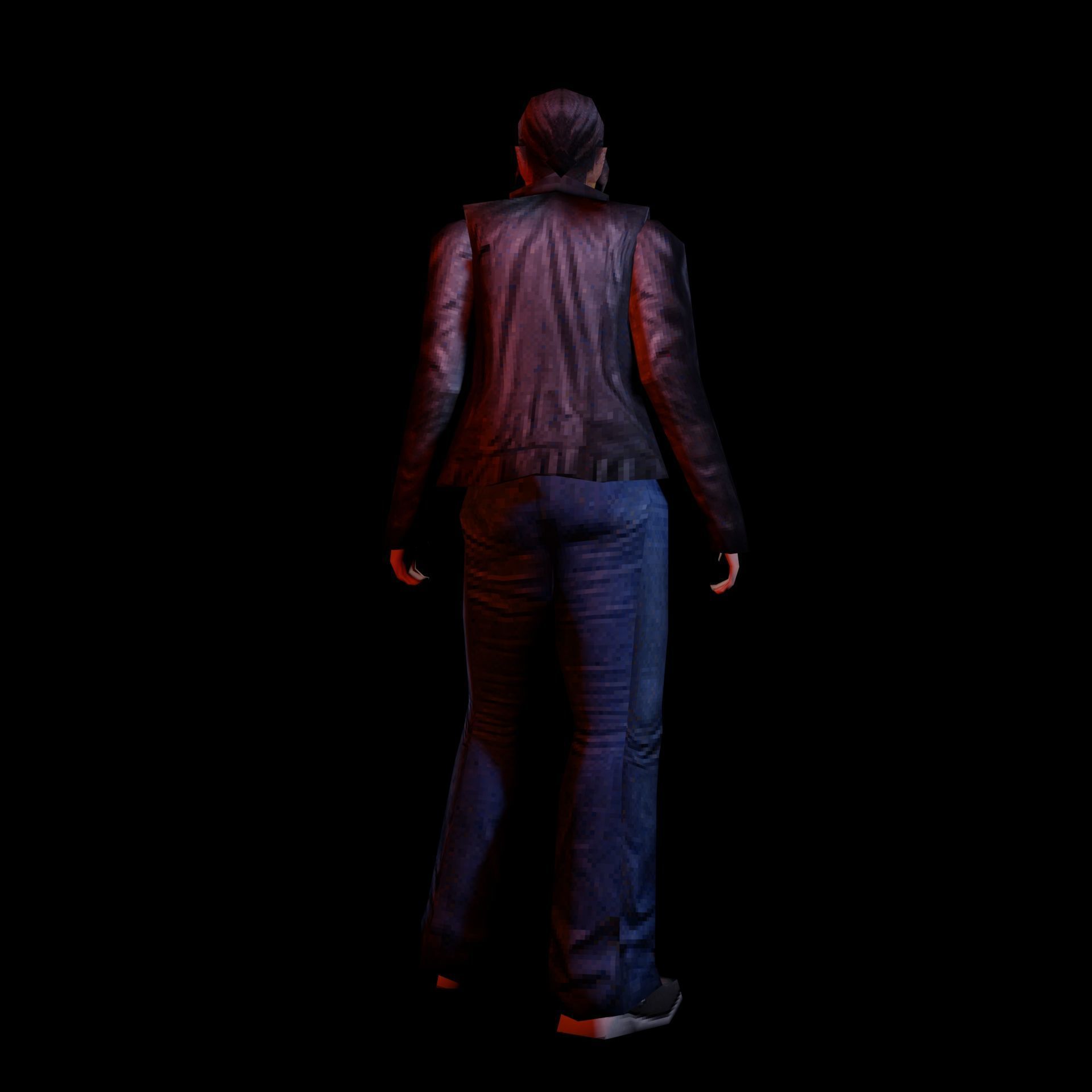 3D model PSX PS1 Female Character 1 VR / AR / low-poly | CGTrader