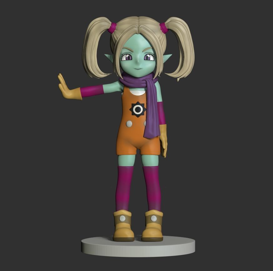 Panzy Dragon Ball Daima 3D model 3D printable | CGTrader