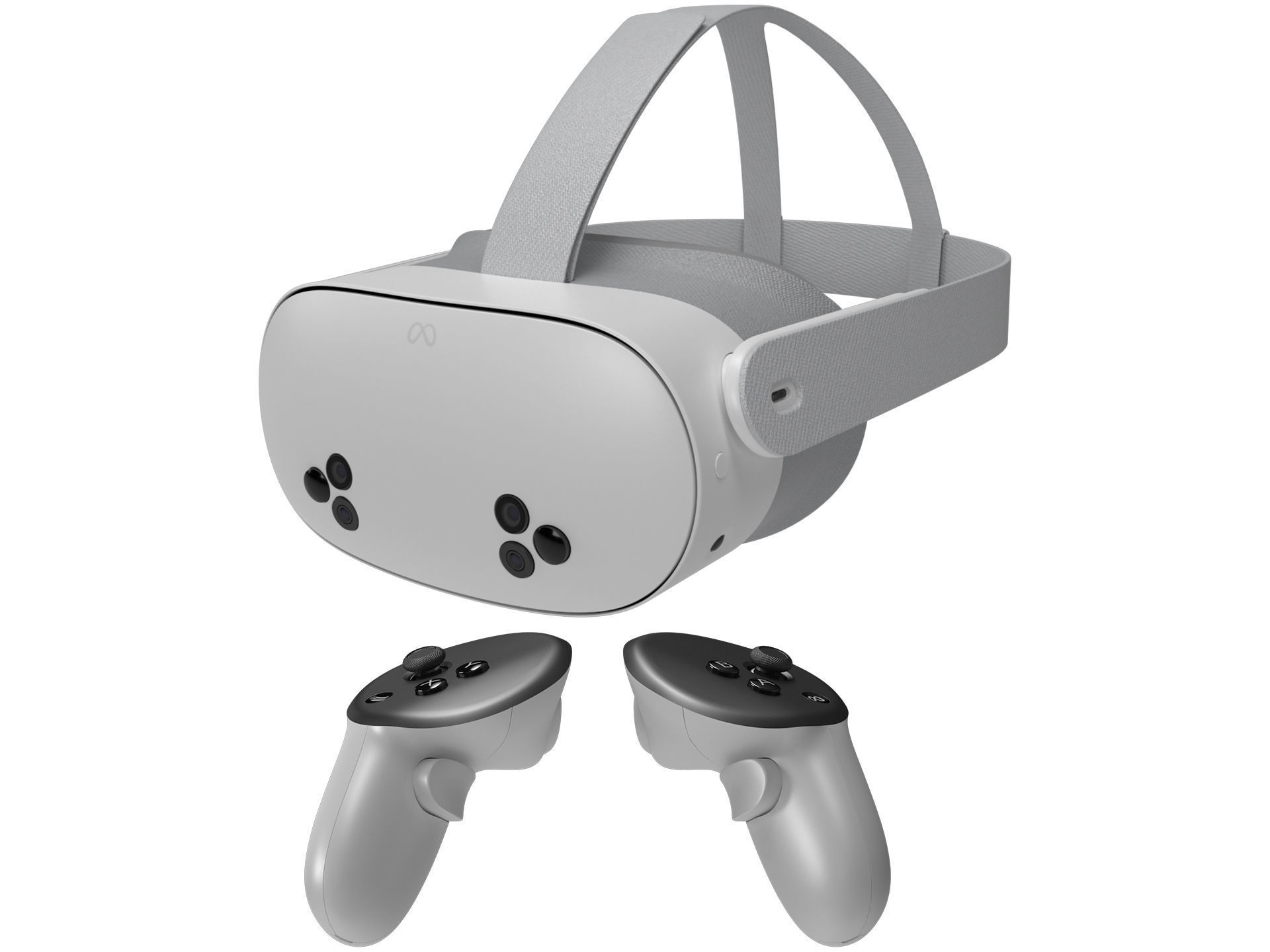 Meta Quest 3S with Controllers 3D model | CGTrader