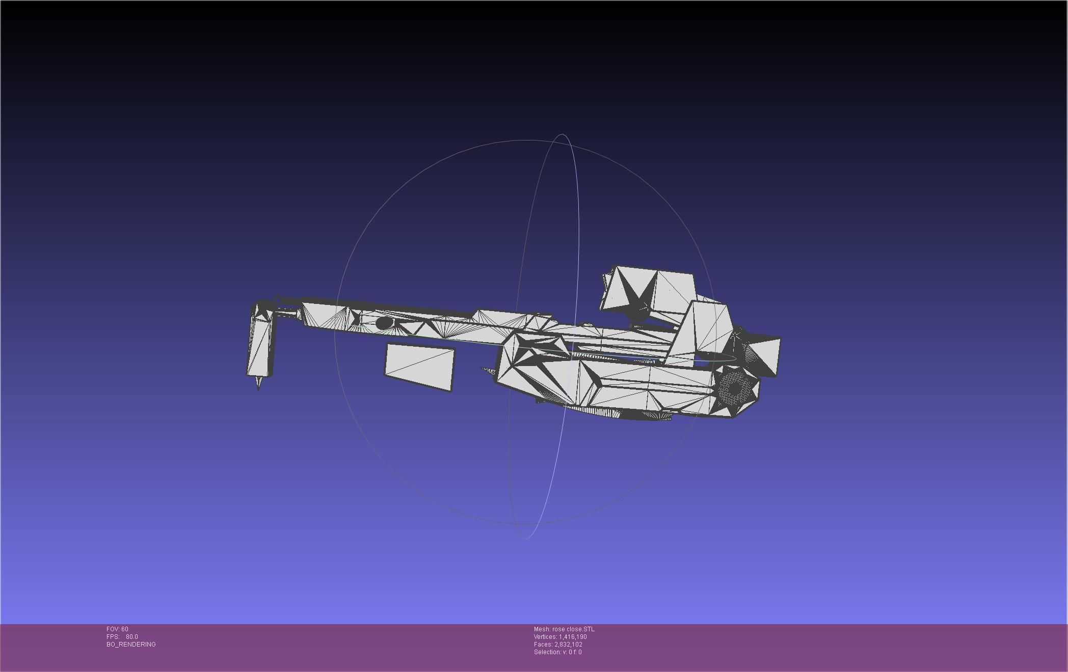 RWBY Ruby Rose Crescent Rose Movable Template 3D model 3D printable ...