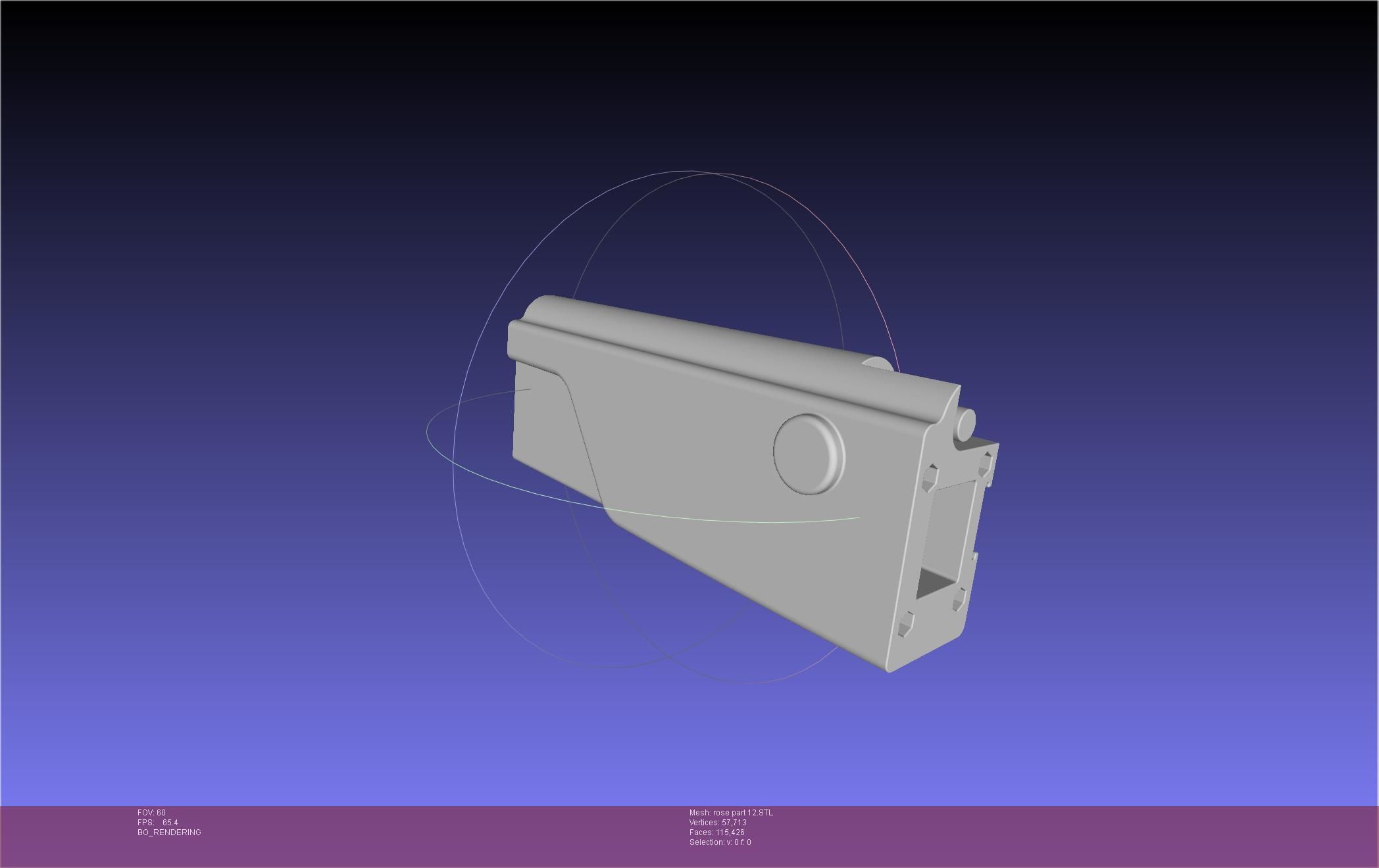 RWBY Ruby Rose Crescent Rose Movable Template 3D model 3D printable ...