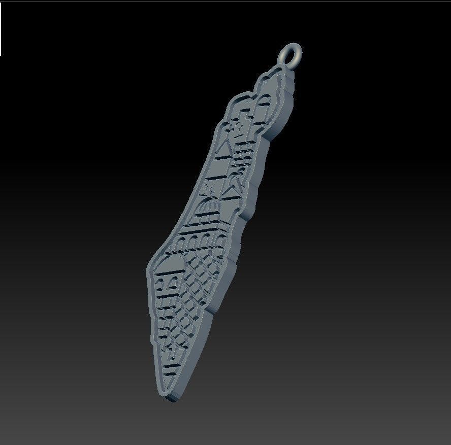 map of Palestine 3D model 3D printable | CGTrader
