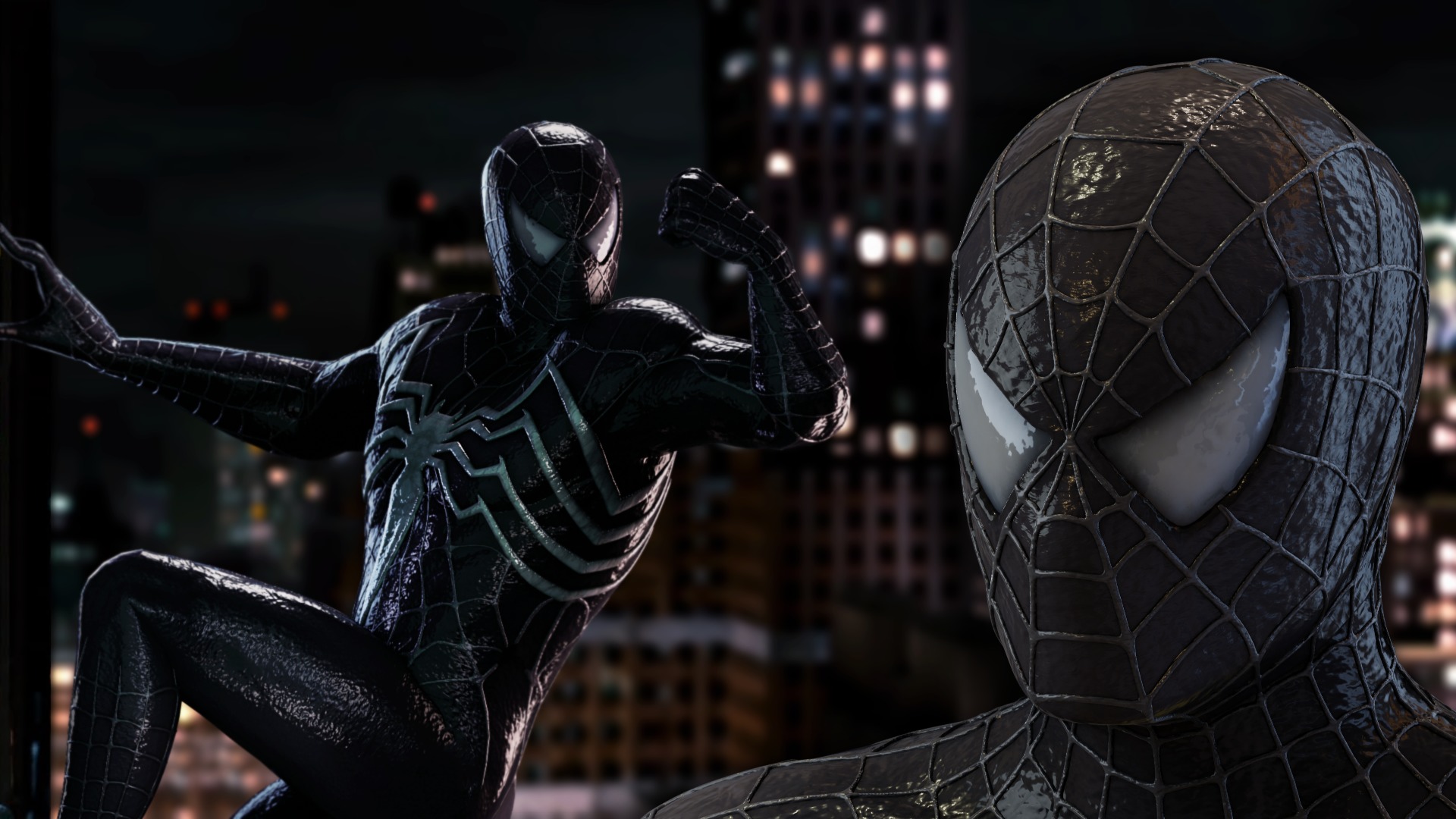 Spider-man Concept Raimi Surge Symbiote Suit 3D model rigged | CGTrader