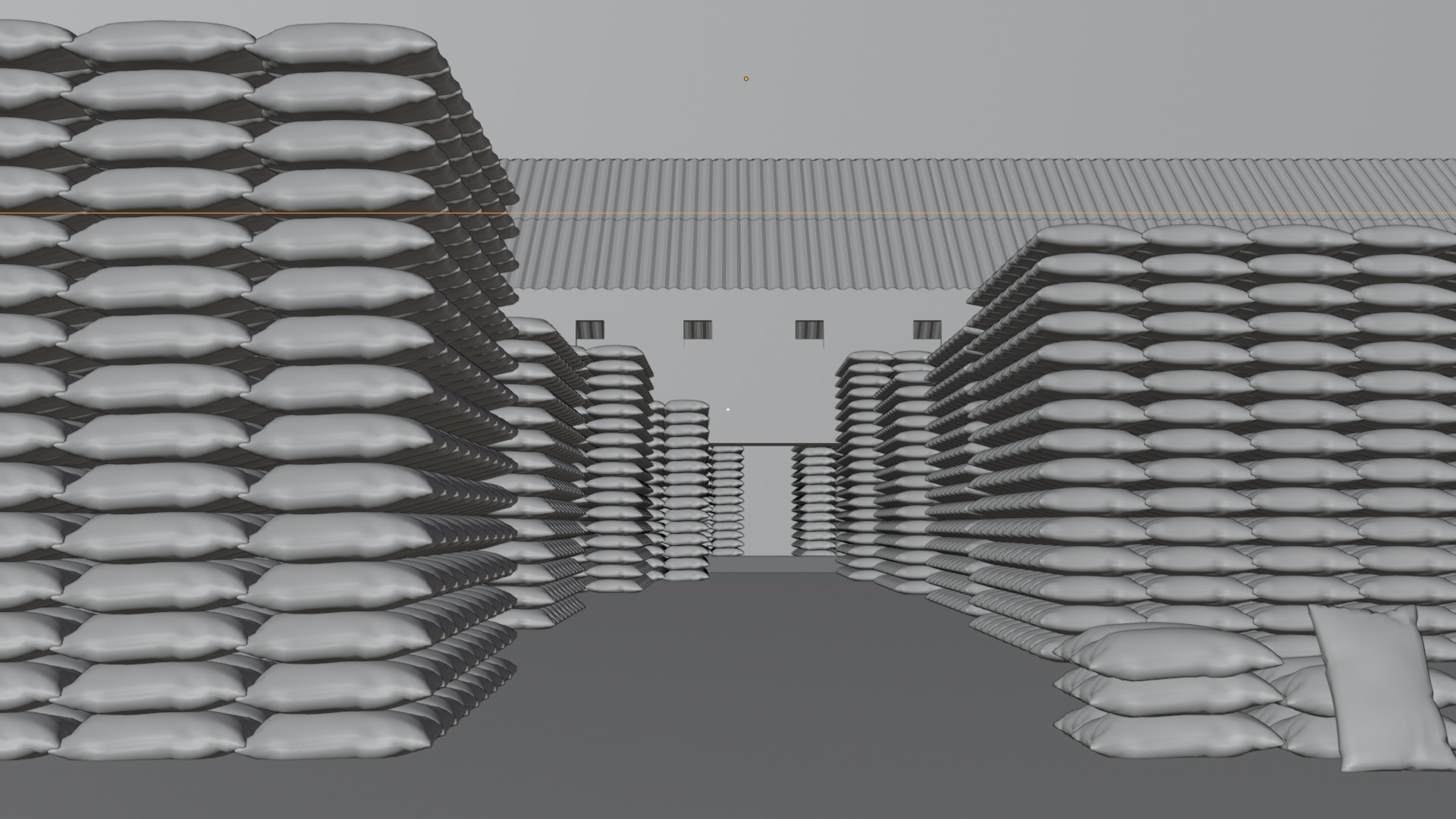 Realistic Warehouse Scene 3D Model in Blender 3D model | CGTrader