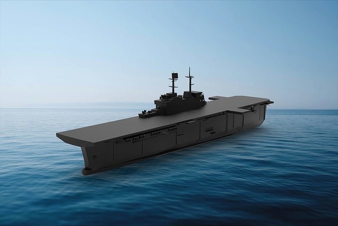 Wasp-class amphibious assault ship 3D model | CGTrader