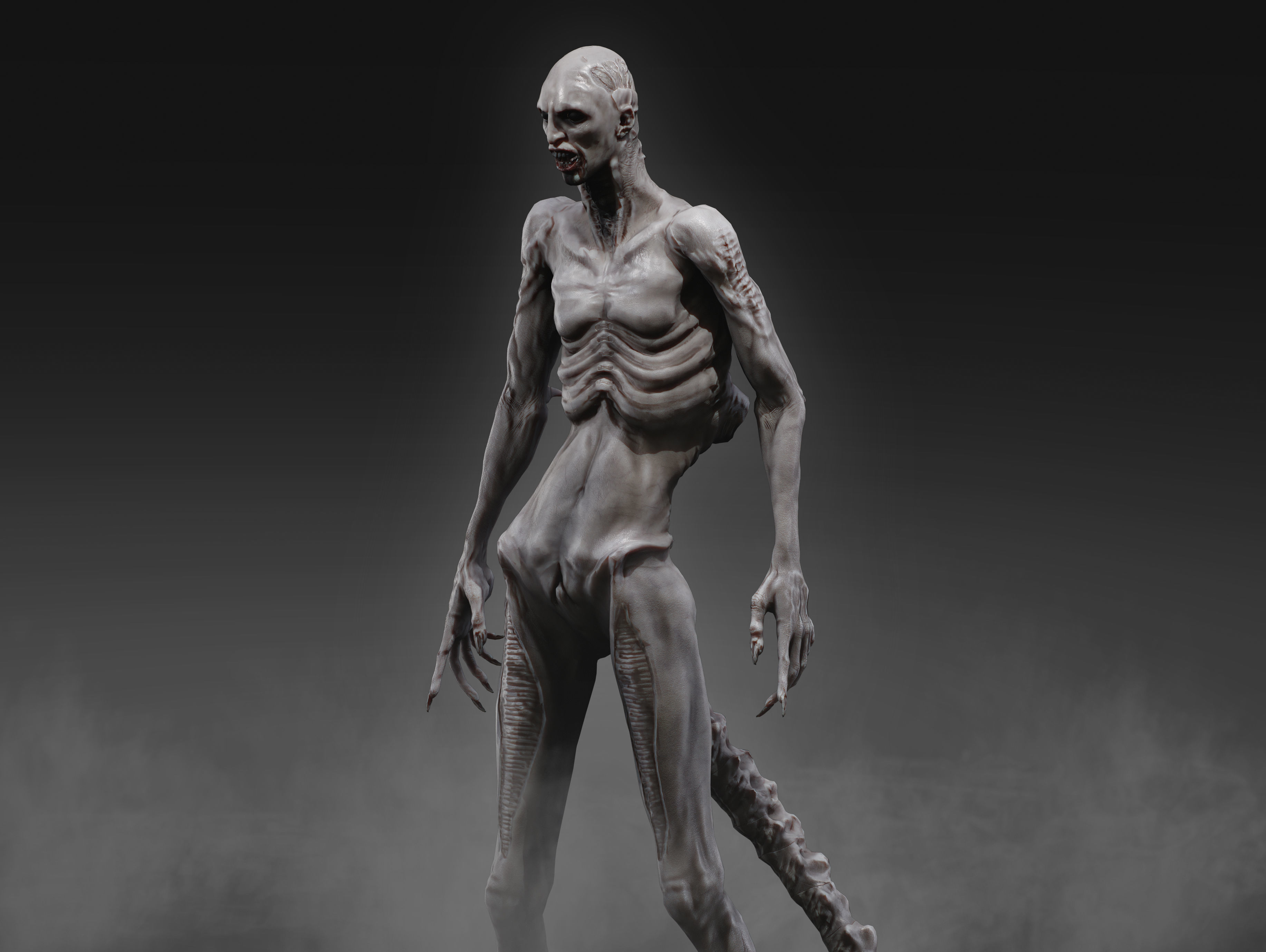 3D model Newborn Hybrid from Alien Romulus VR / AR / low-poly | CGTrader