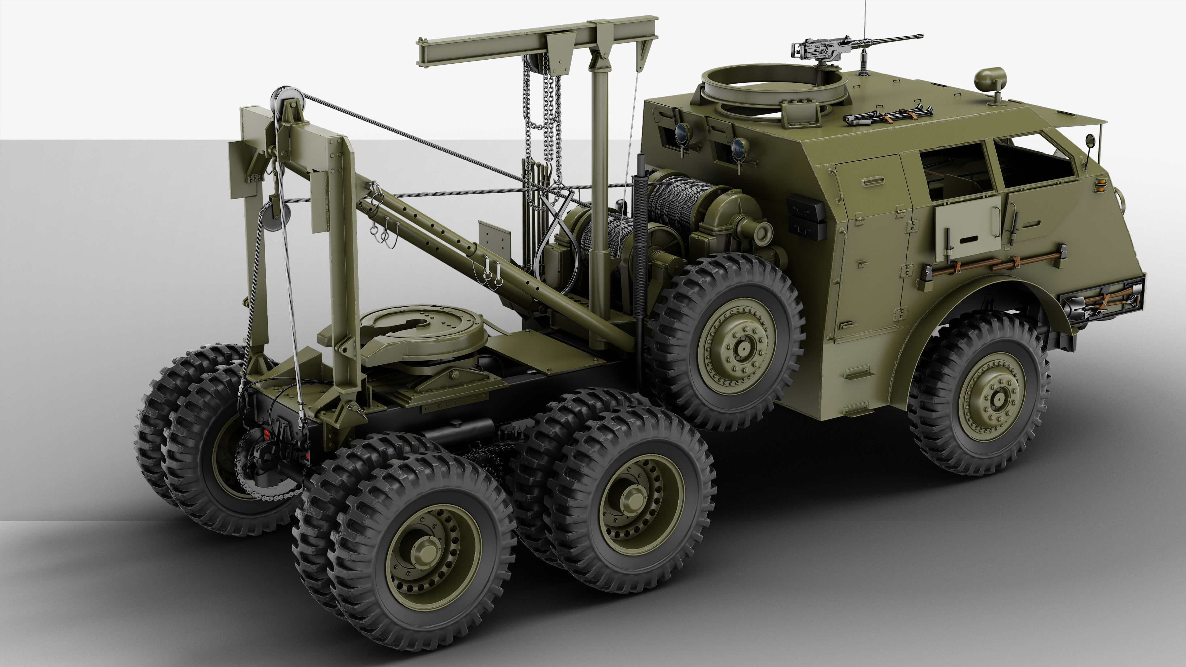 M25 M26 Tank Transporter - Dragon Wagon Highpoly 3D model | CGTrader