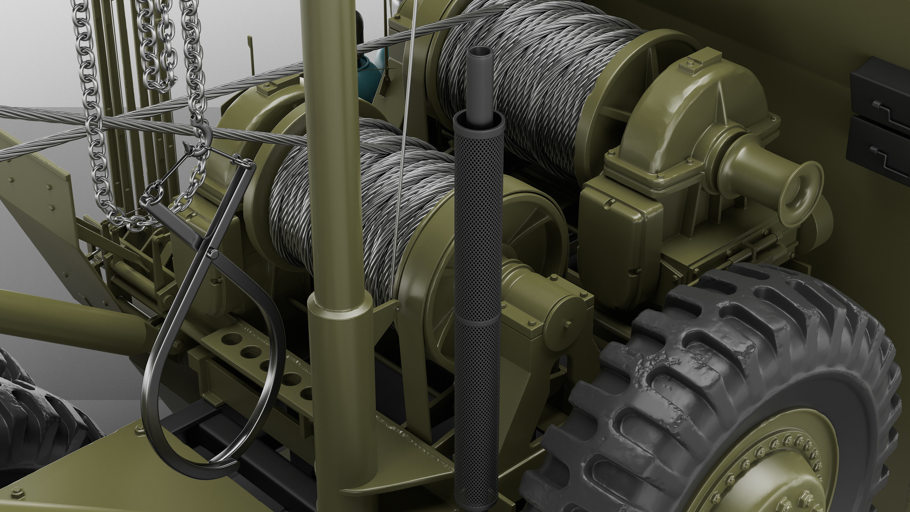 M25 M26 Tank Transporter - Dragon Wagon Highpoly 3D model | CGTrader