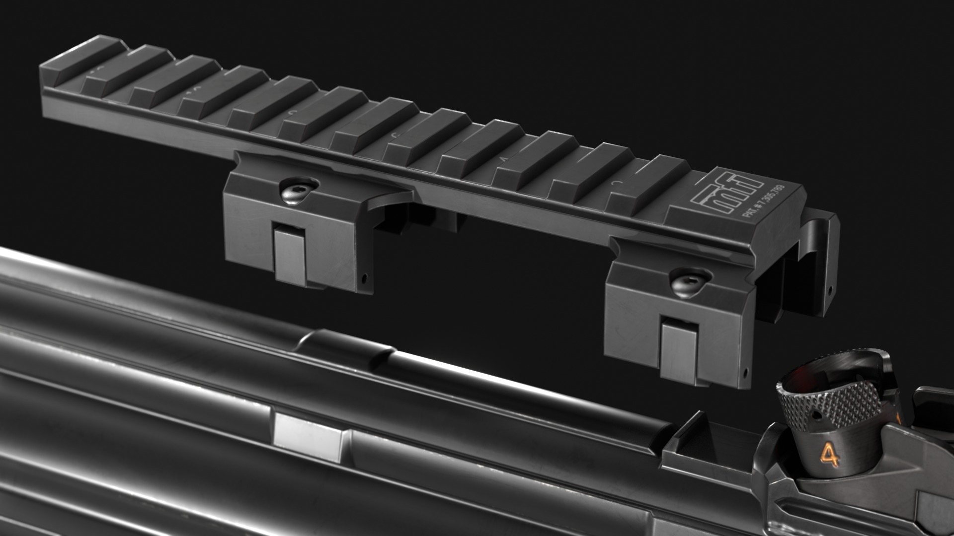 3D model Fleming Firearms HK51 - PDW Carbine Pack - Game Asset VR / AR ...