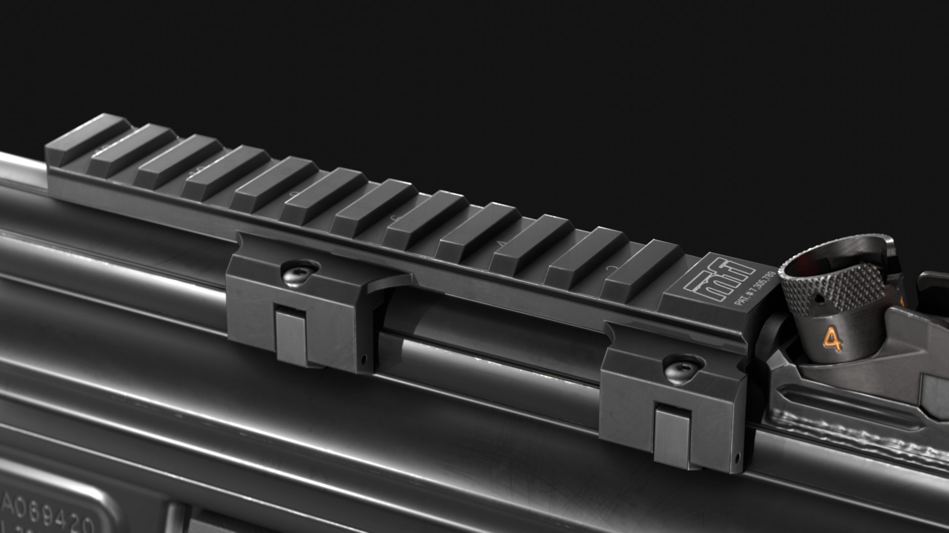 3D model Fleming Firearms HK51 - PDW Carbine Pack - Game Asset VR / AR ...