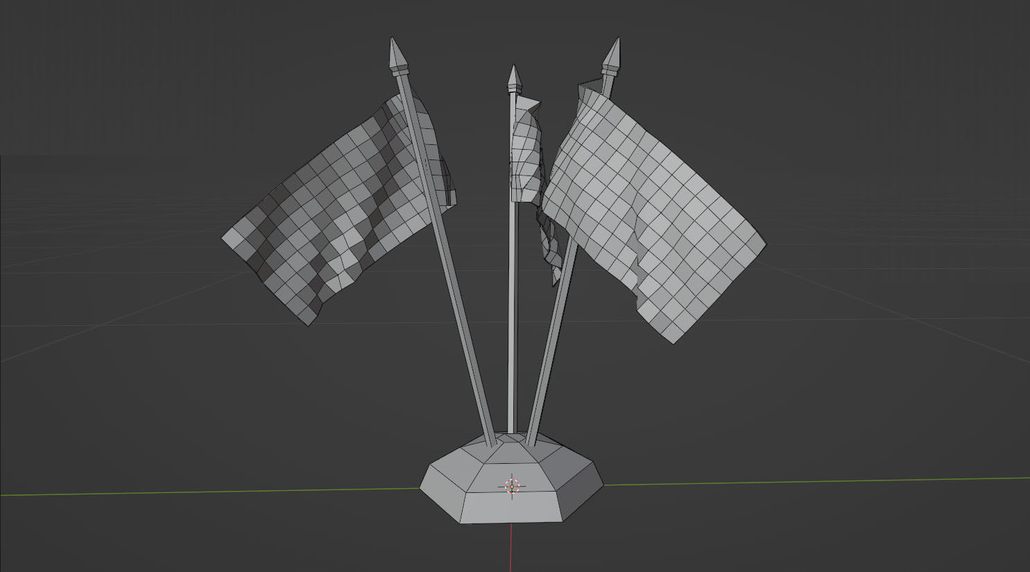 Flag USA American free VR / AR / low-poly 3D model | CGTrader