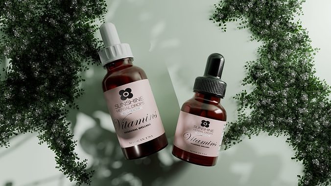 Dropper Models Prepared for Mockup 3D model | CGTrader