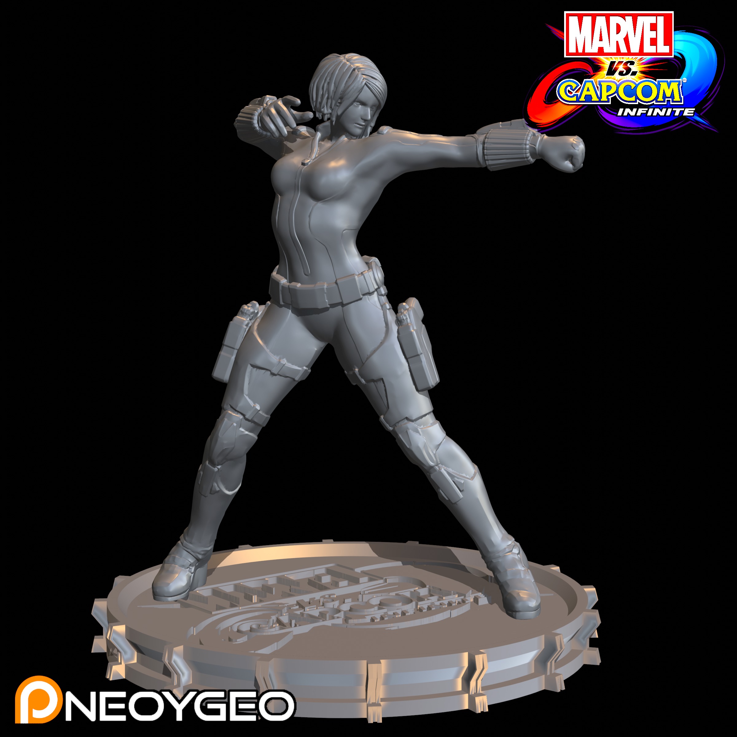 BLACK WIDOW - MARVEL VS CAPCOM INFINITE free 3D model 3D printable ...