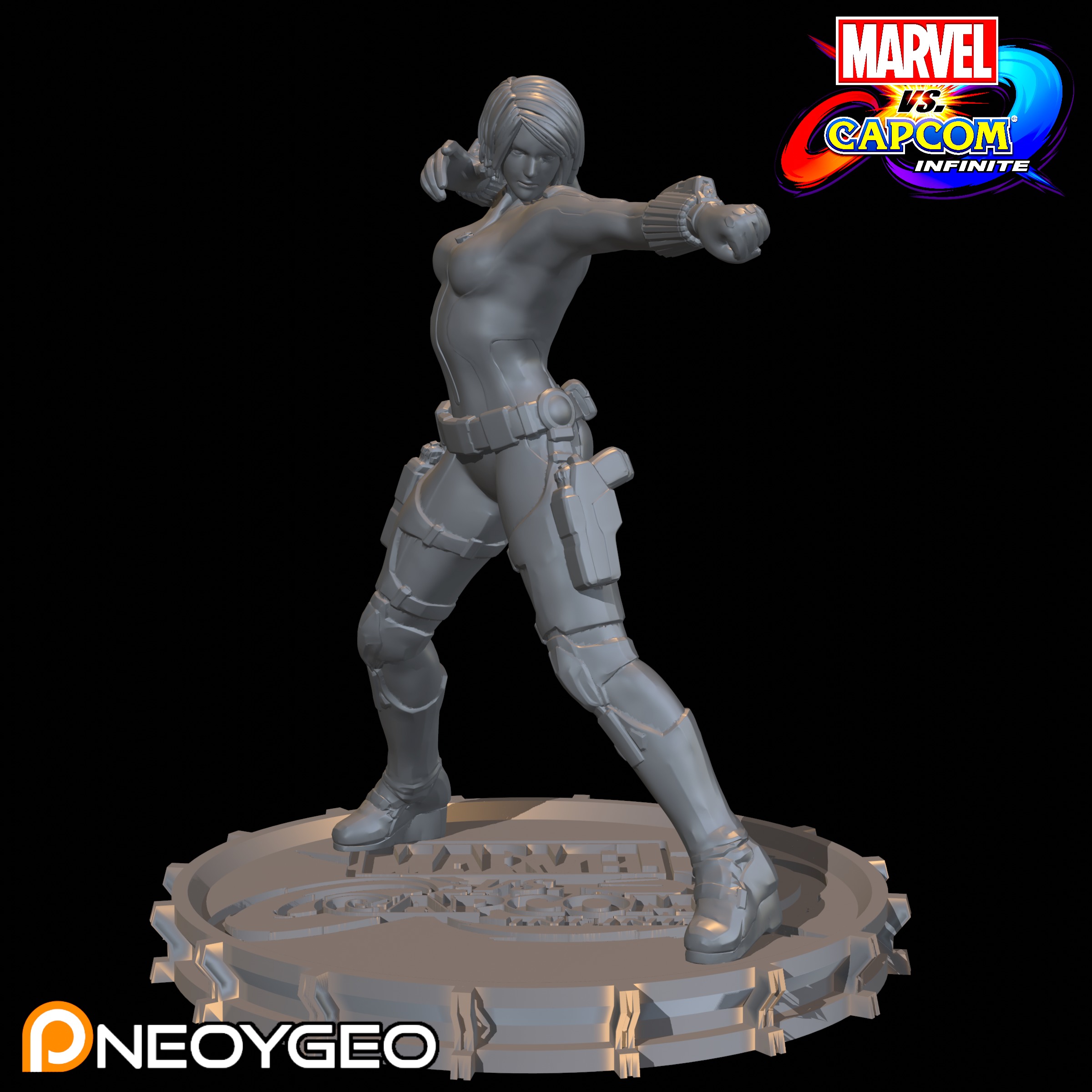 BLACK WIDOW - MARVEL VS CAPCOM INFINITE free 3D model 3D printable ...