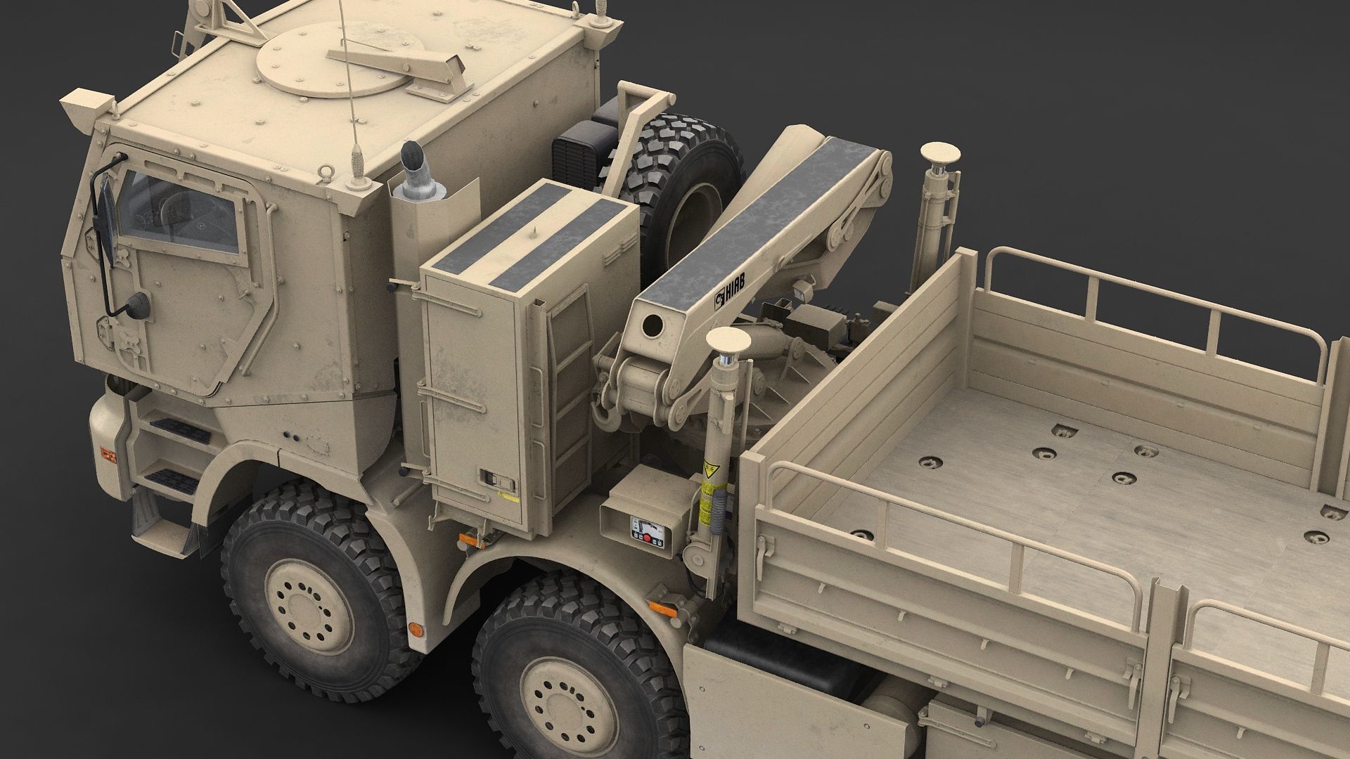 Mercedes-Benz Actros AHSVS cargo truck 3D model | CGTrader