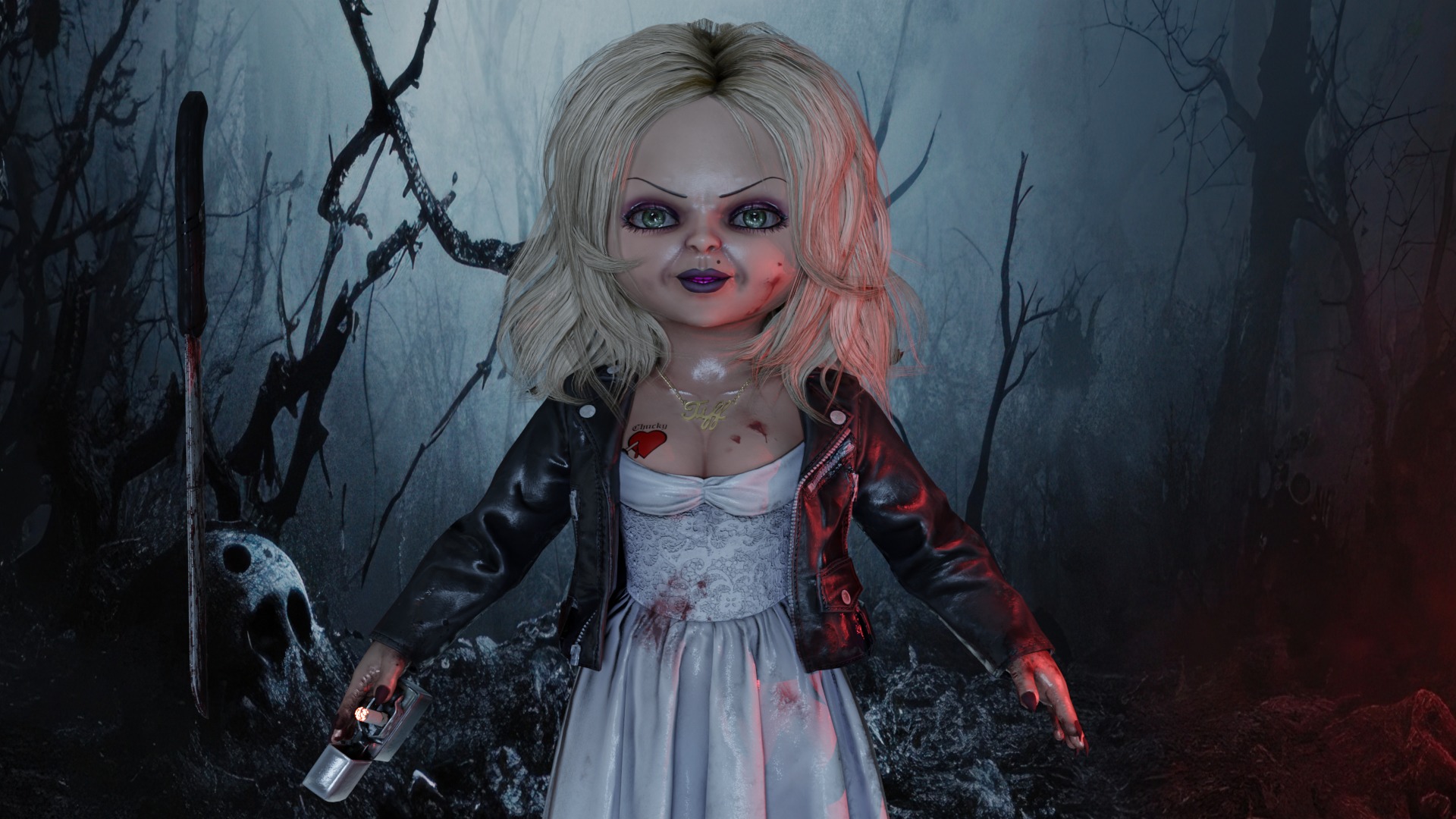 3D model Tiffany Valentine VR / AR / low-poly | CGTrader