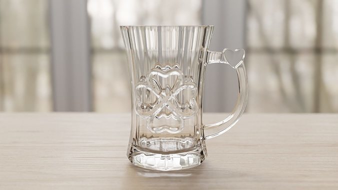 High-end 3d Glass Model free 3D model | CGTrader