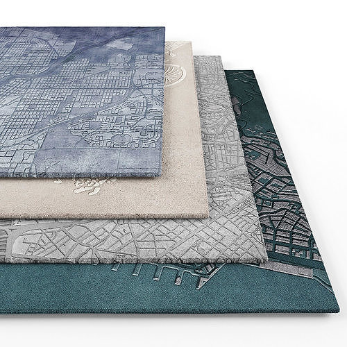 3D model Rugs -1410 VR / AR / low-poly | CGTrader