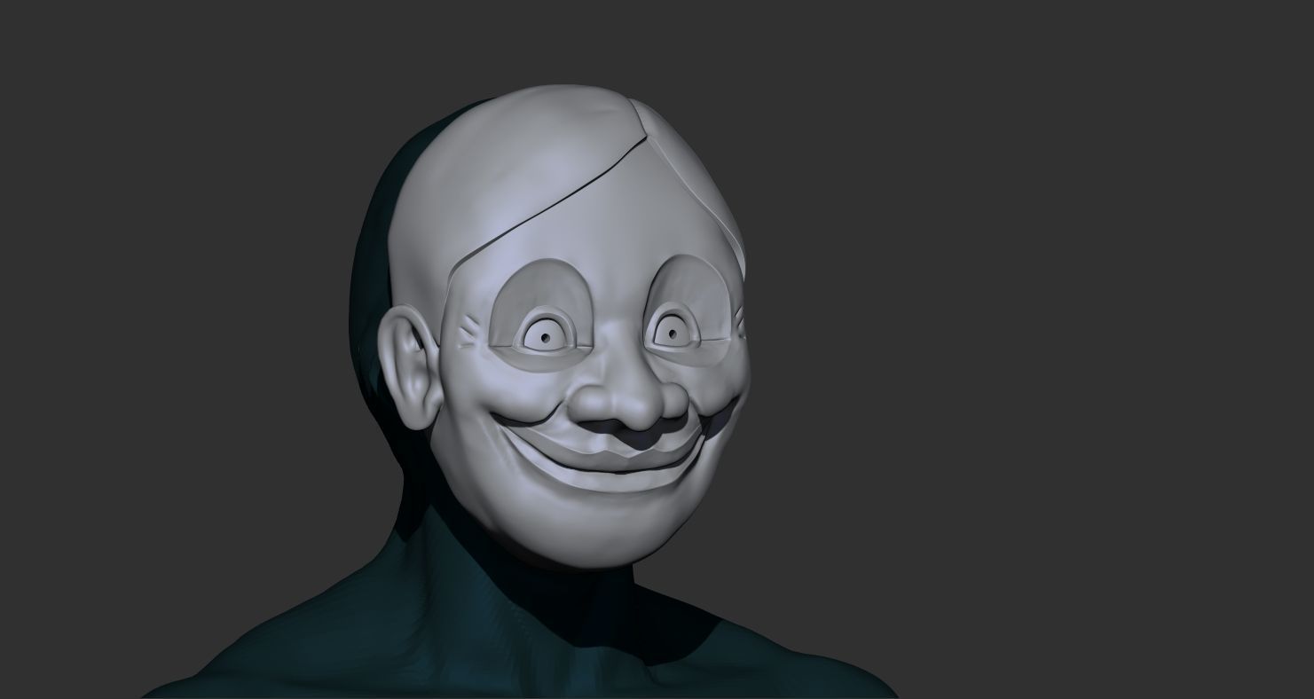 UFO ALIEN DANDADAN MASK HALLOWEEN 3D model 3D printable | CGTrader