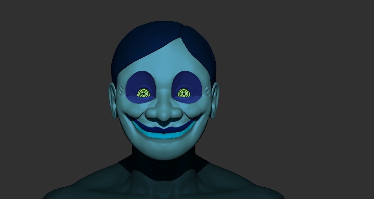 UFO ALIEN DANDADAN MASK HALLOWEEN 3D model 3D printable | CGTrader