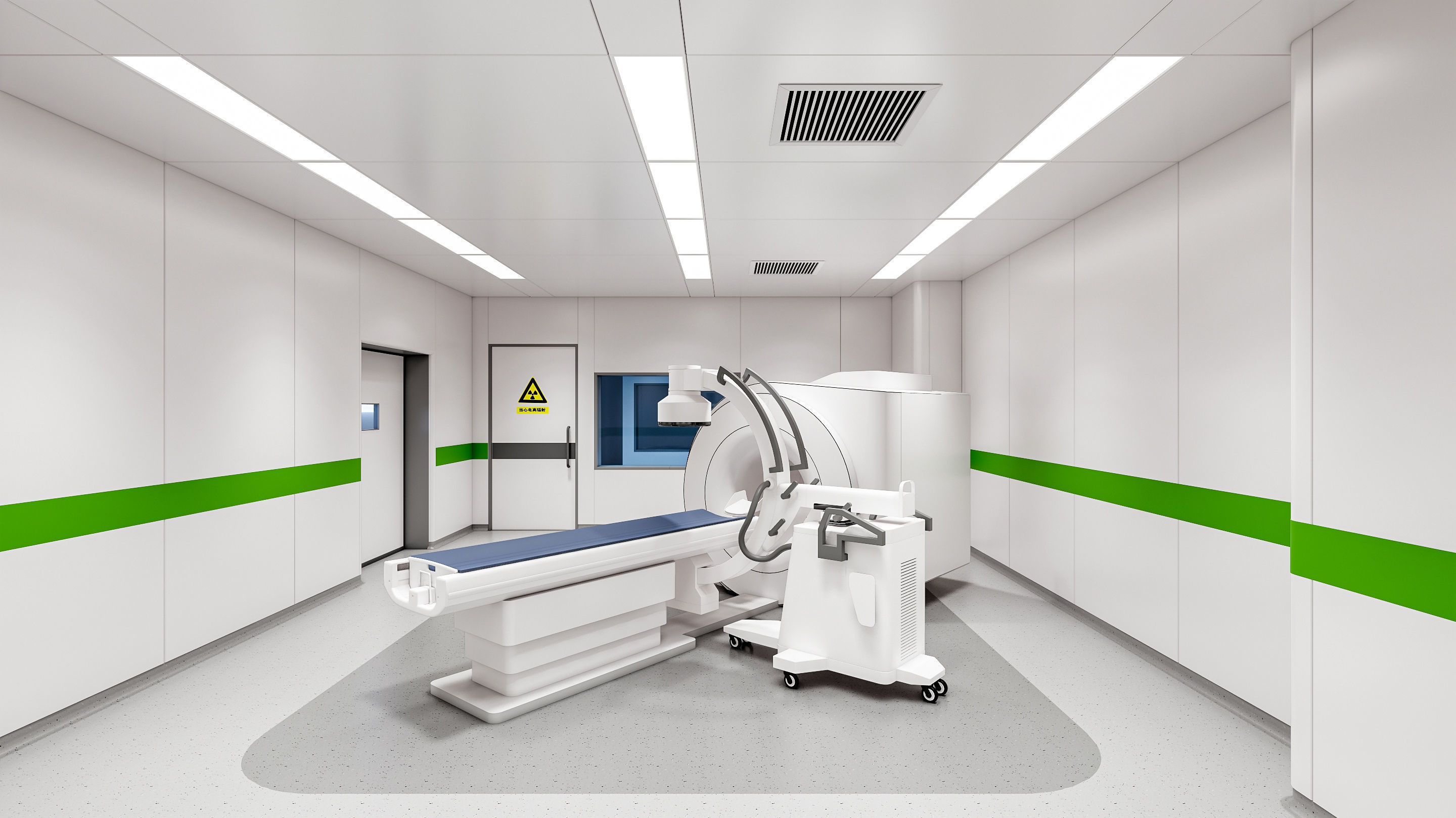 Hospital Ct Scan 3d Model Cgtrader