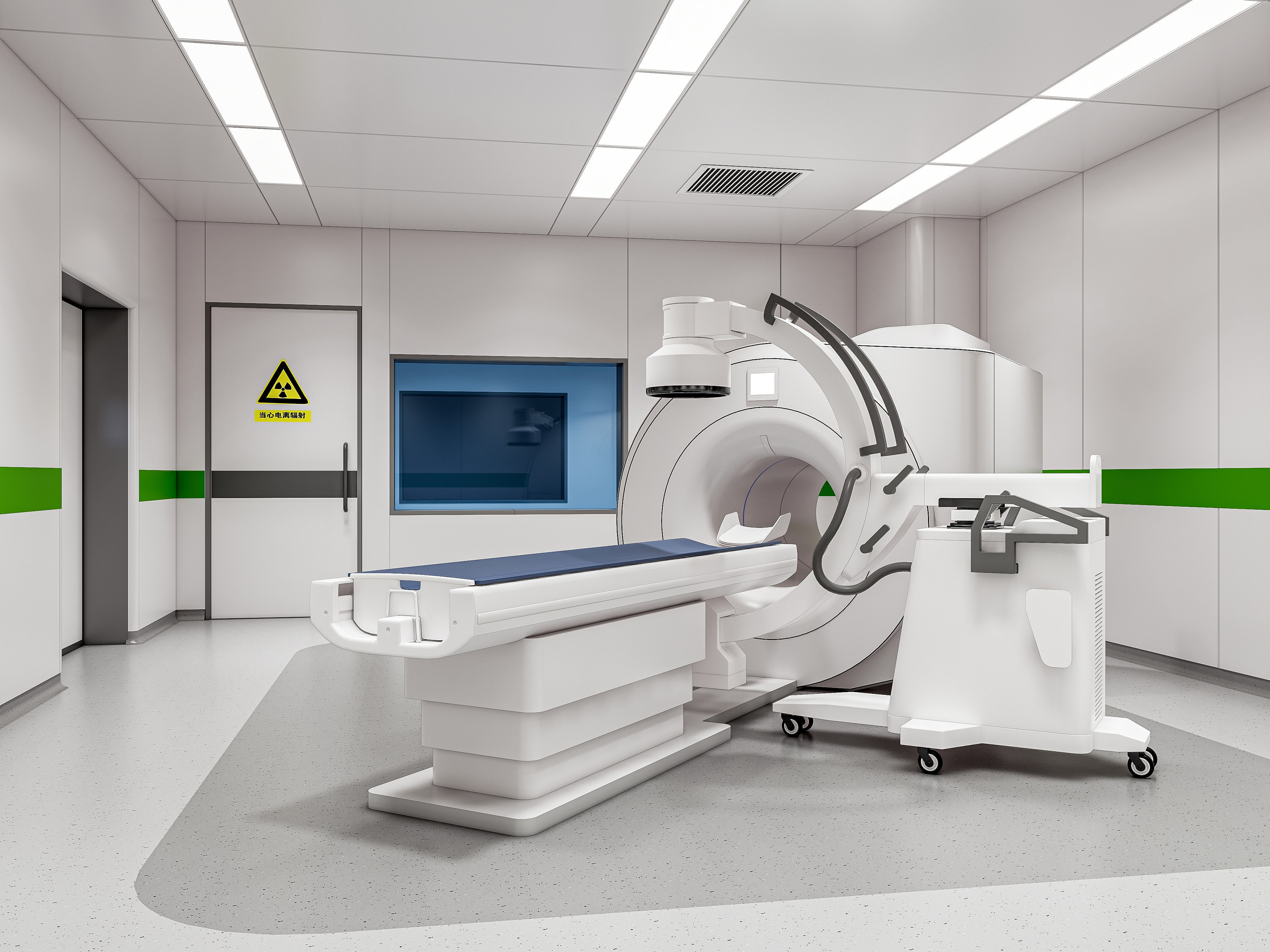 Hospital CT SCAN 3D model | CGTrader
