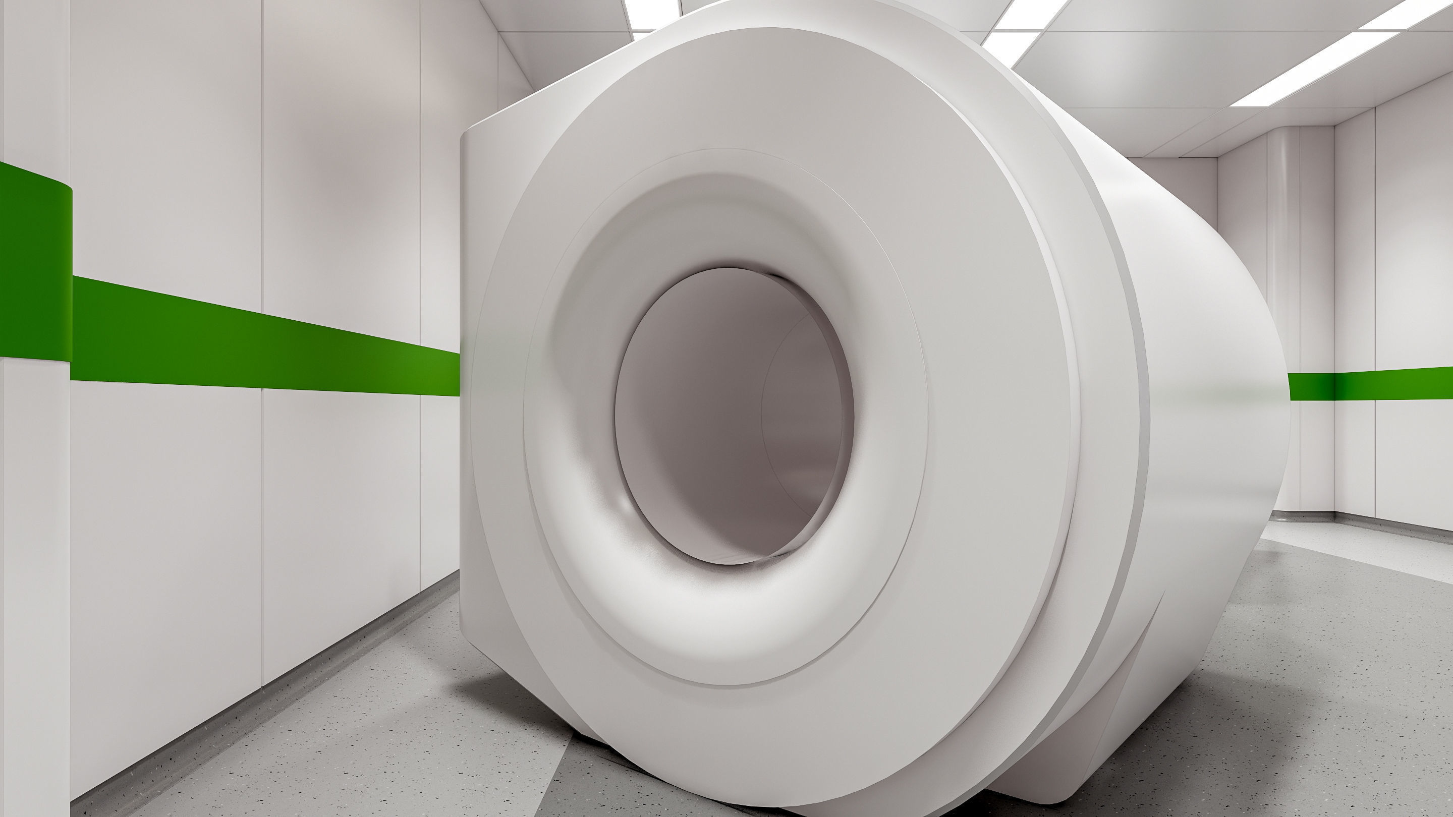 Hospital CT SCAN 3D model | CGTrader