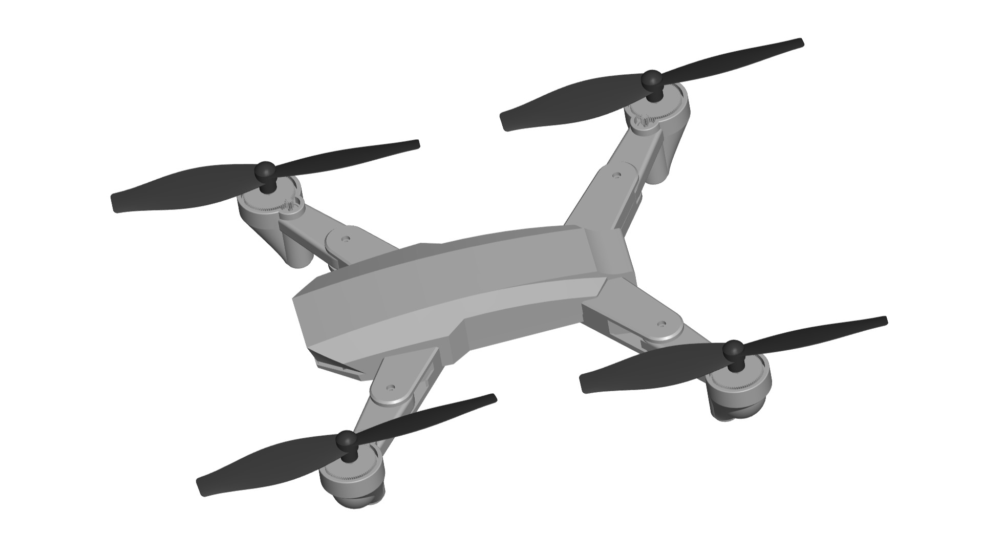 drone fpv frame 3D model 3D printable | CGTrader