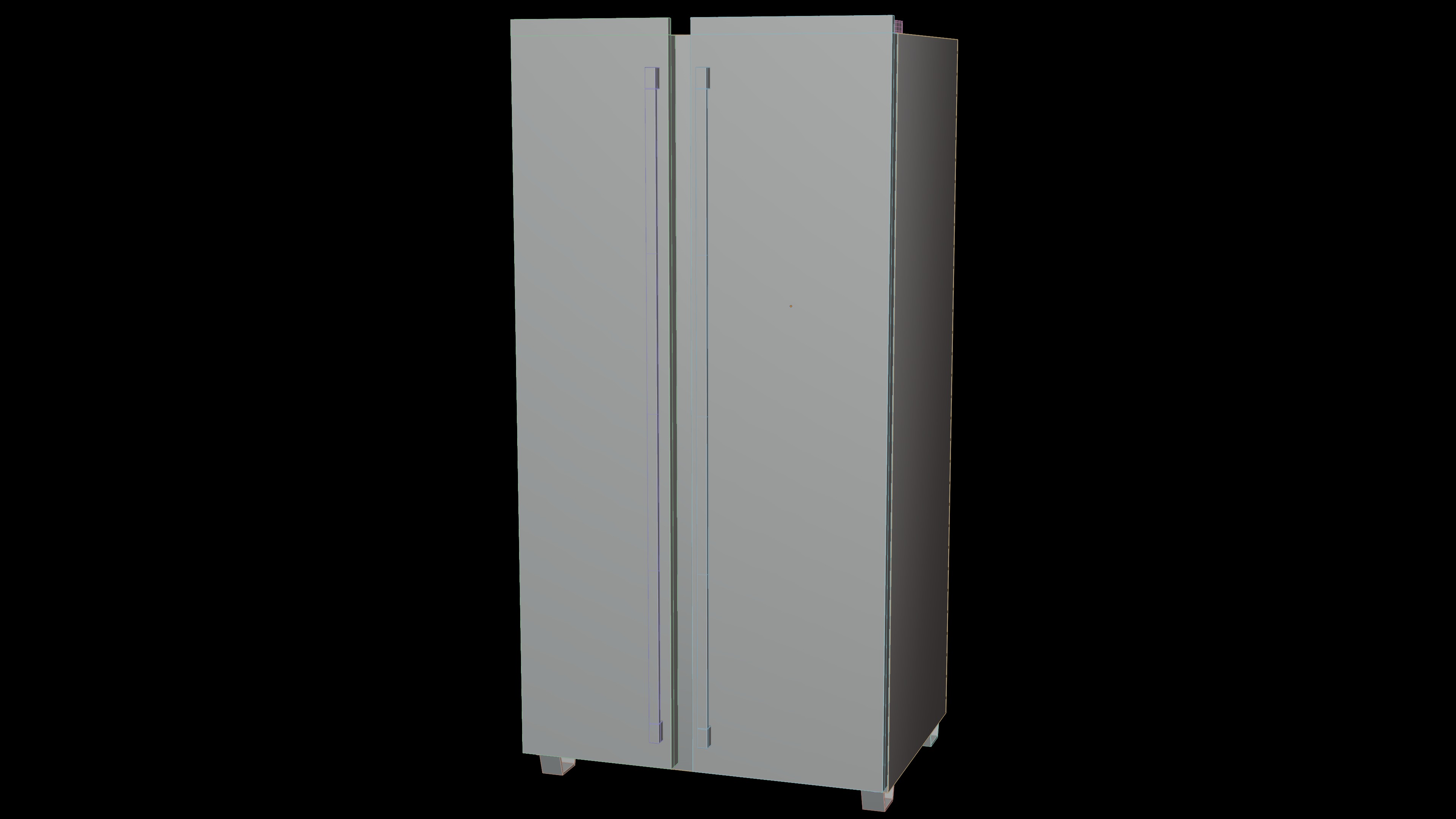 Fridge model Kitchen equipment 4k and 2k Free model free 3D model ...
