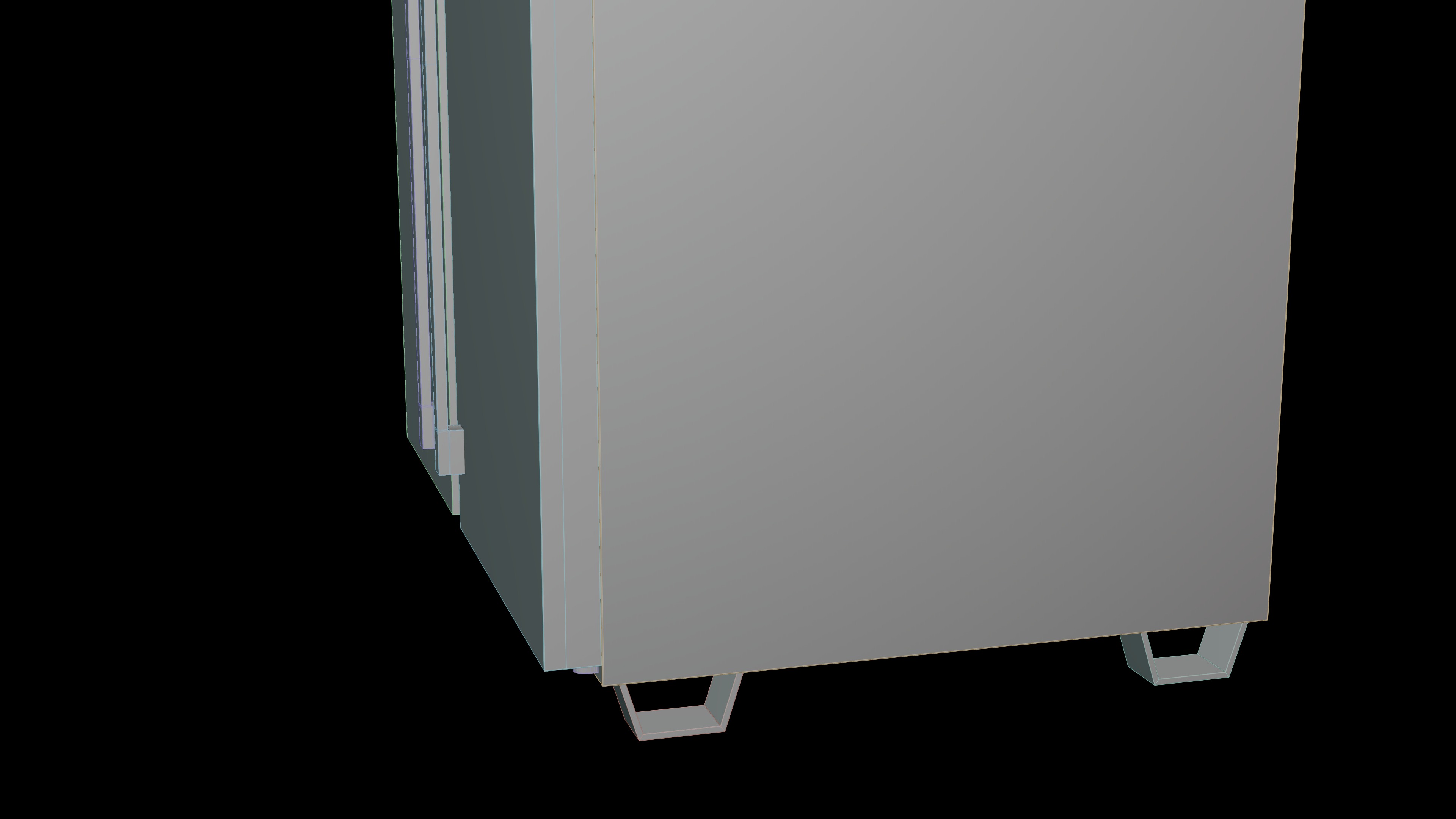 Fridge model Kitchen equipment 4k and 2k Free model free 3D model ...