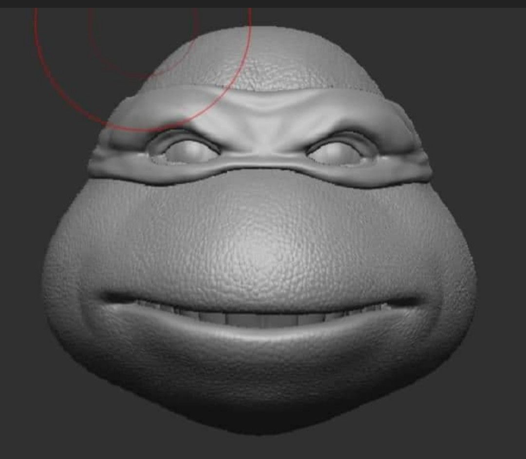 Leonardo Ninja turtle TMNT STL 3D Print head Only Costume Prop 3D model ...