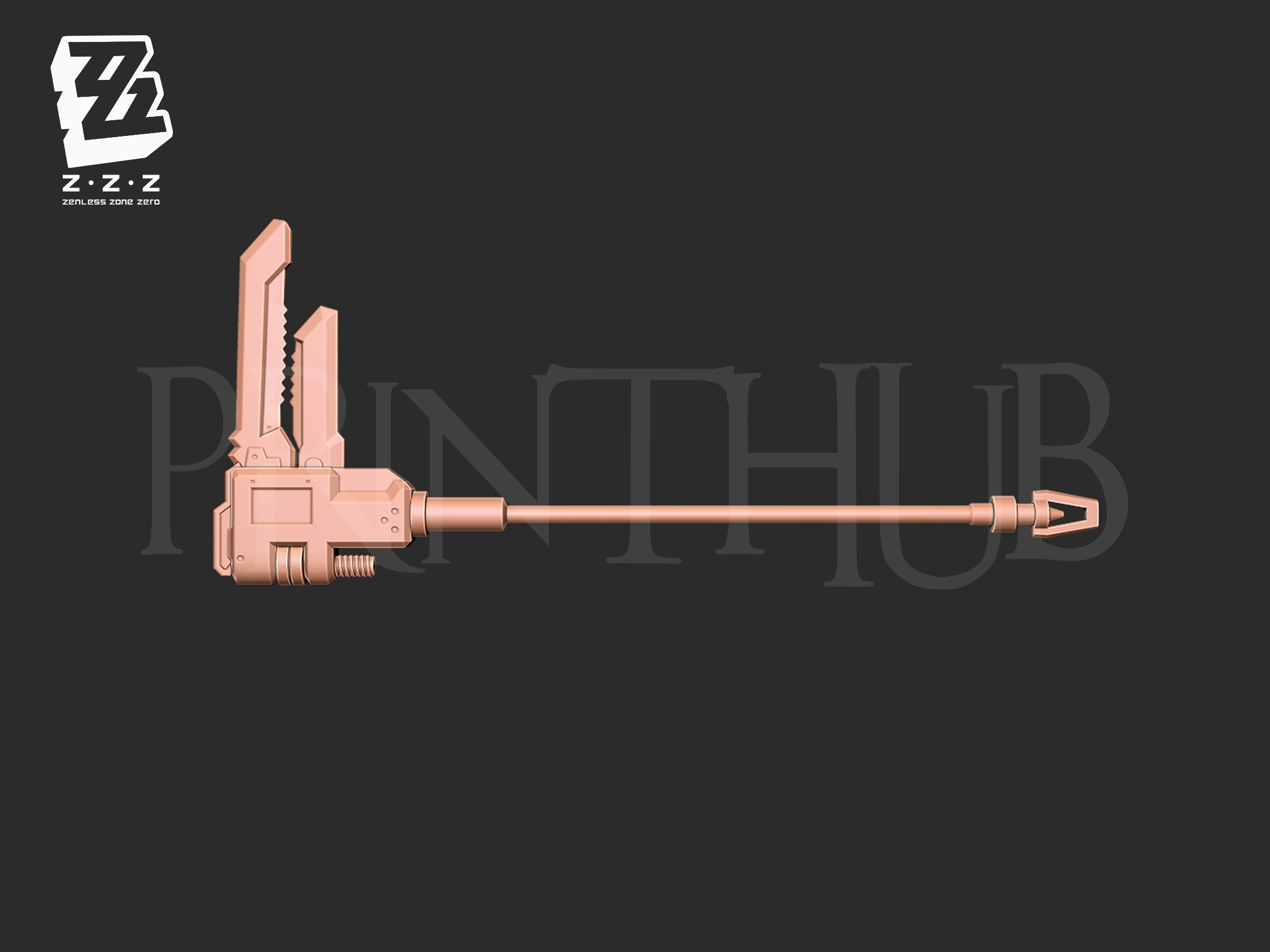 Koleda Belobog Wrench Weapon from Zenless Zone Zero 3D model 3D ...