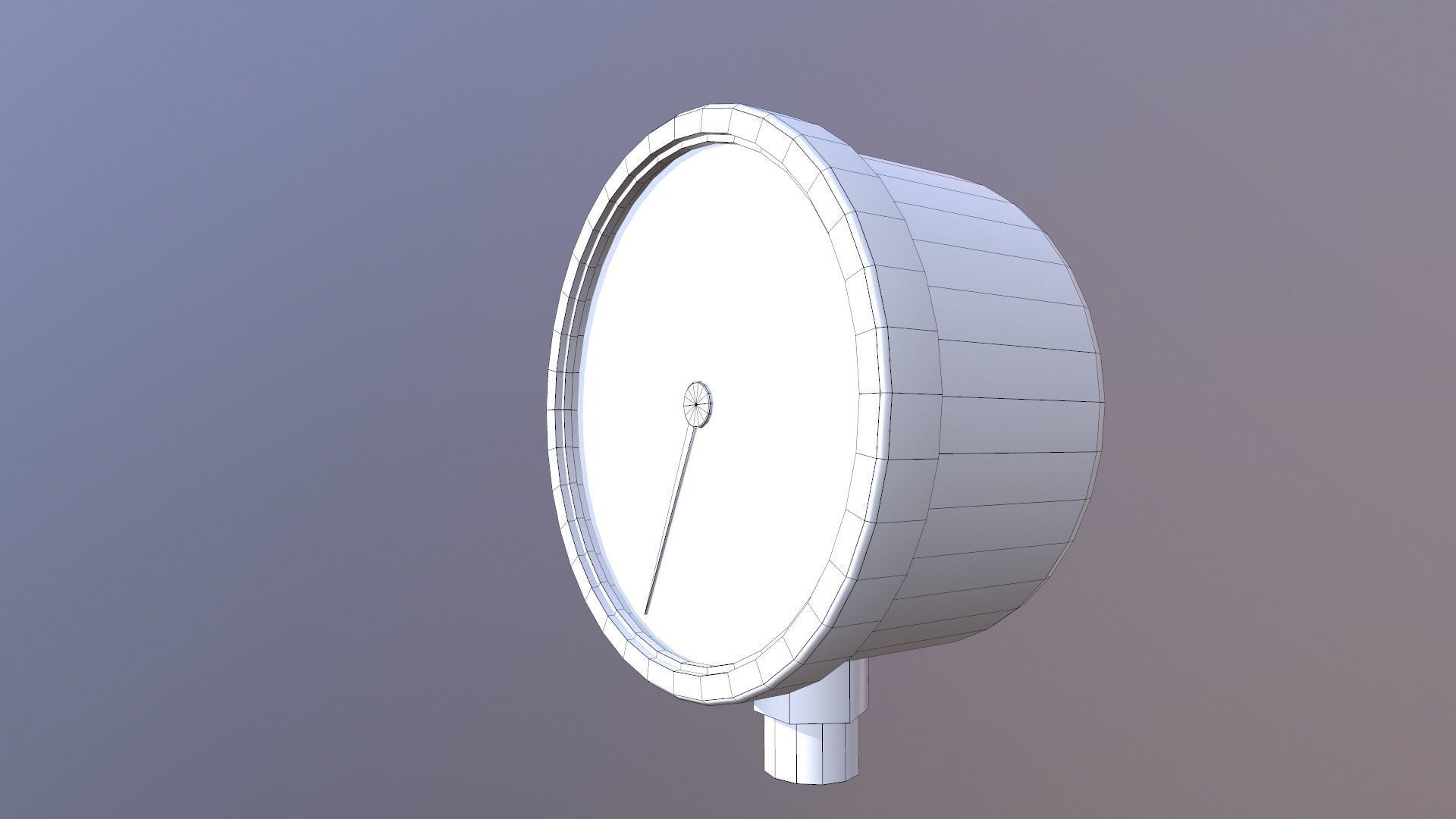 3D model Pressure Gauge Meter VR / AR / low-poly | CGTrader
