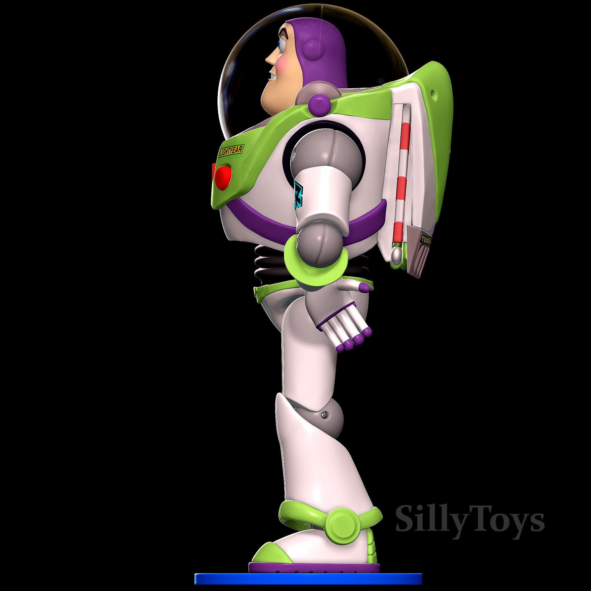 Buzz Lightyear - Toy Story 3D model 3D printable | CGTrader