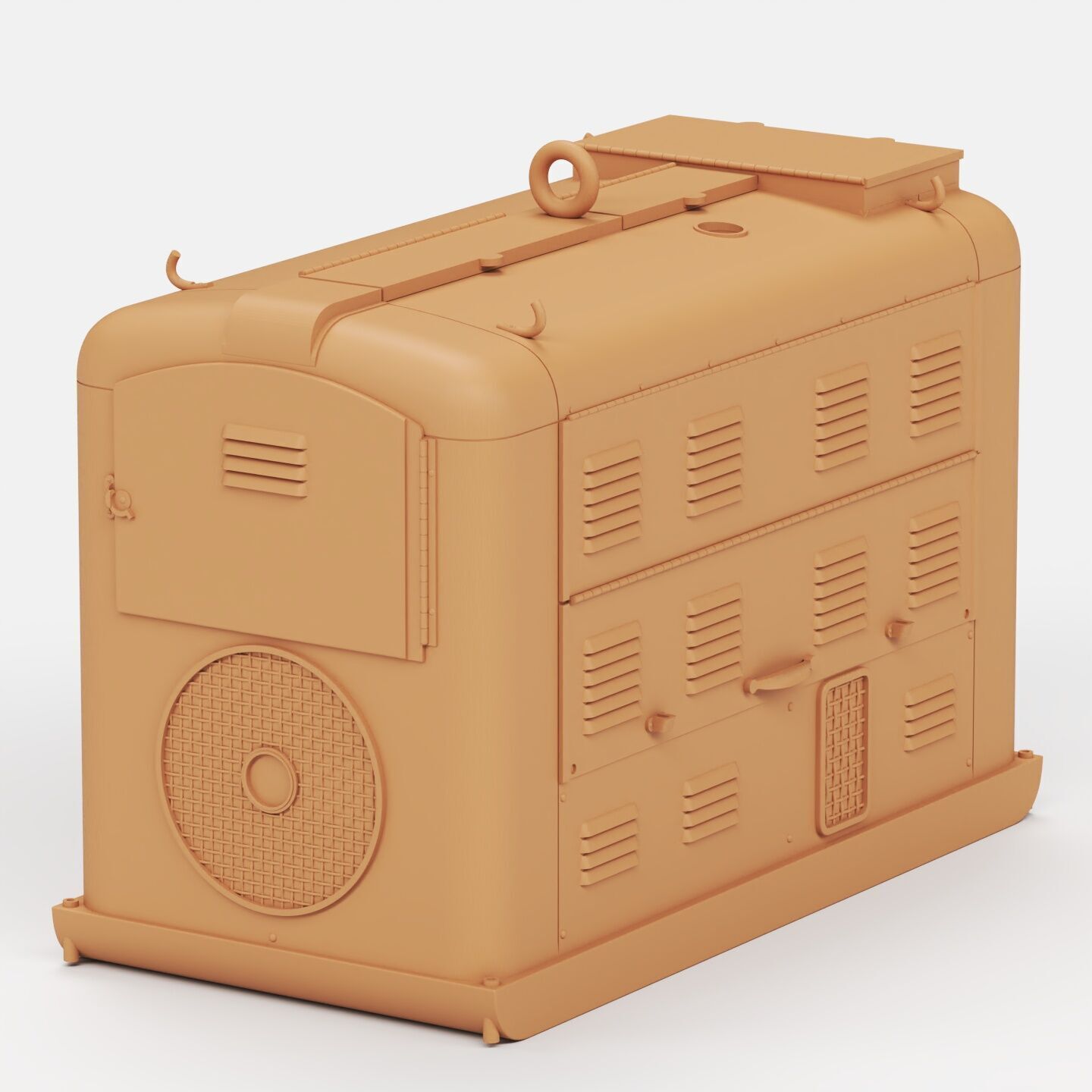 PE-197 Generator 3D model 3D printable | CGTrader