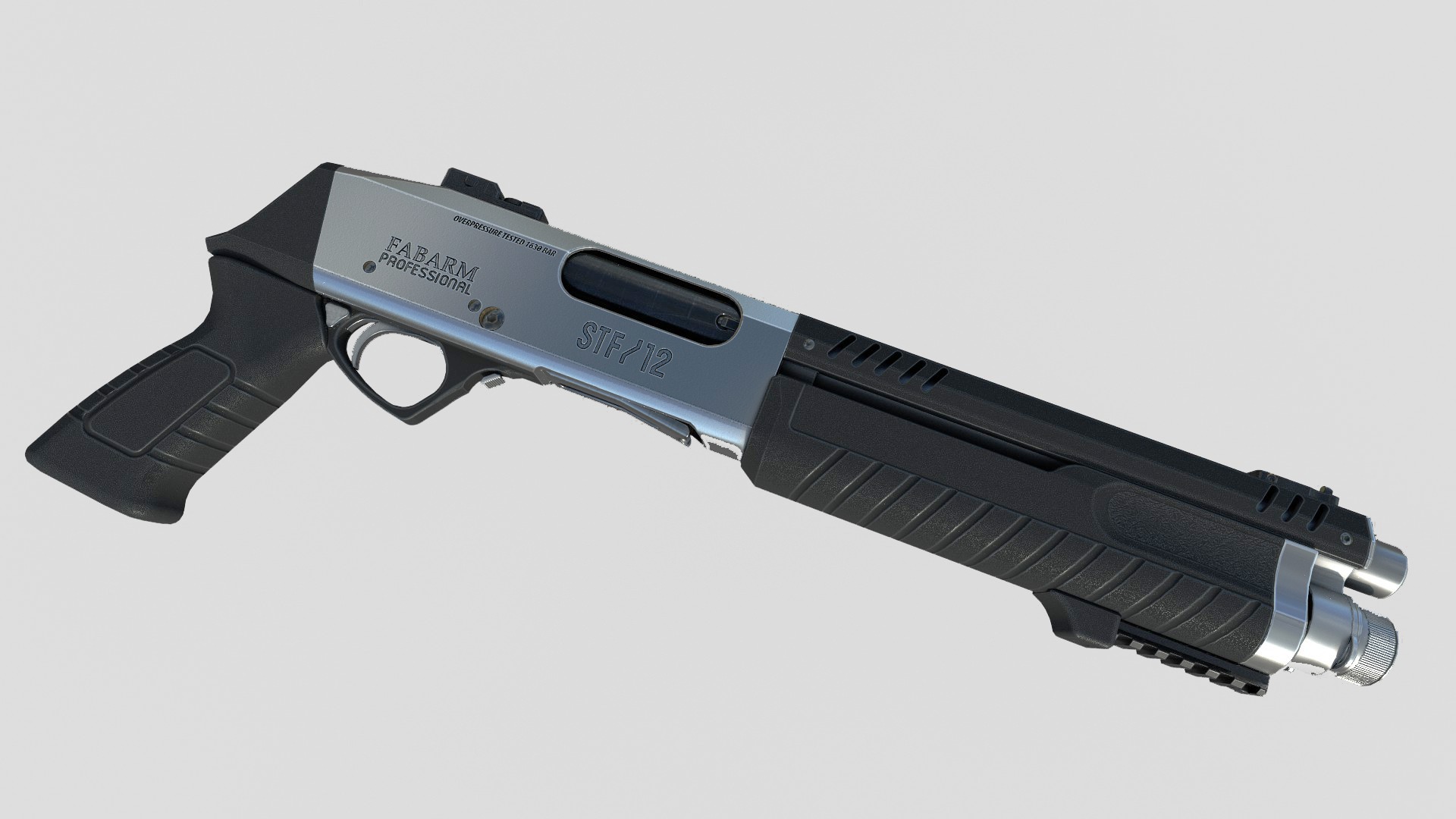 3D model Fabarm STF12 short PBR VR / AR / low-poly | CGTrader