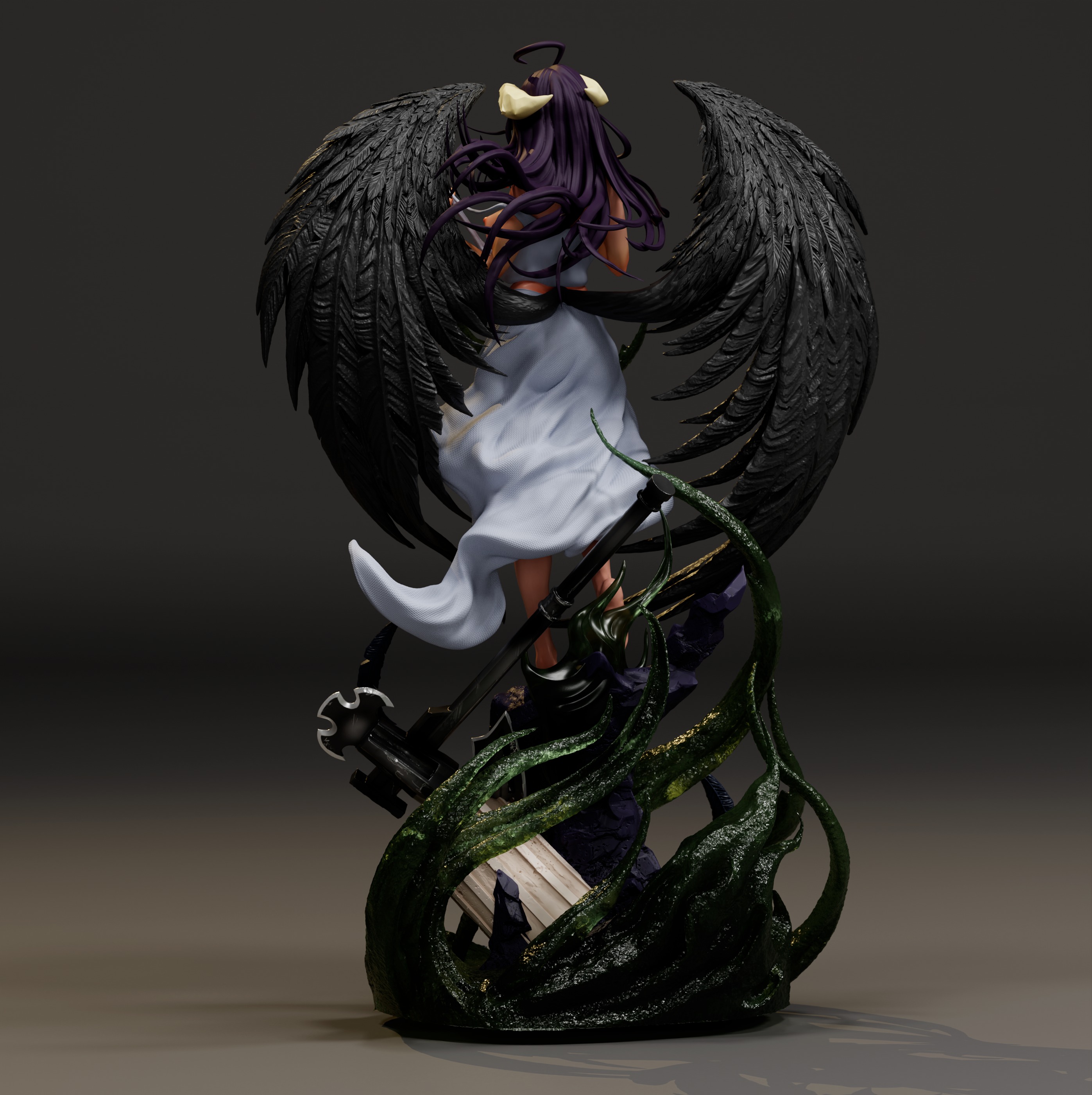 Albedo - Overlord 3D model 3D printable | CGTrader