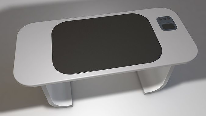 Sci Fi Table 001 free 3D model | CGTrader