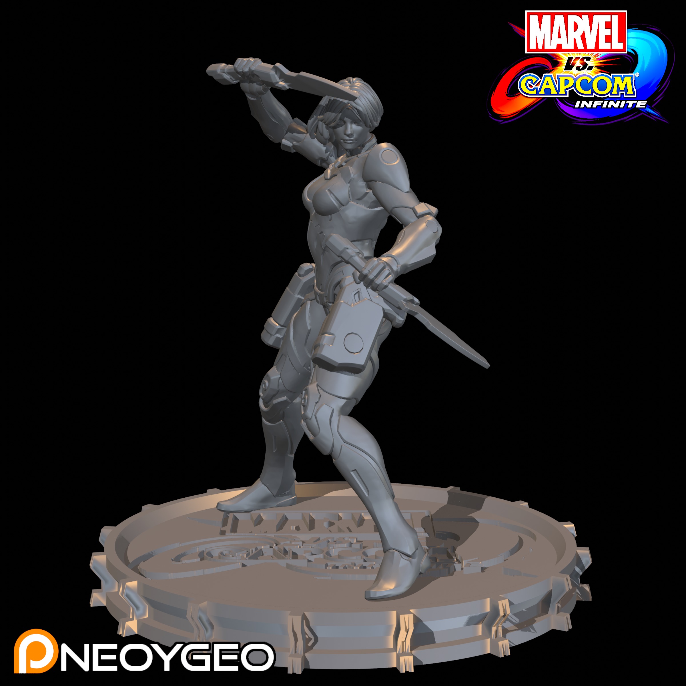 GAMORA - MARVEL VS CAPCOM INFINITE free 3D model 3D printable | CGTrader