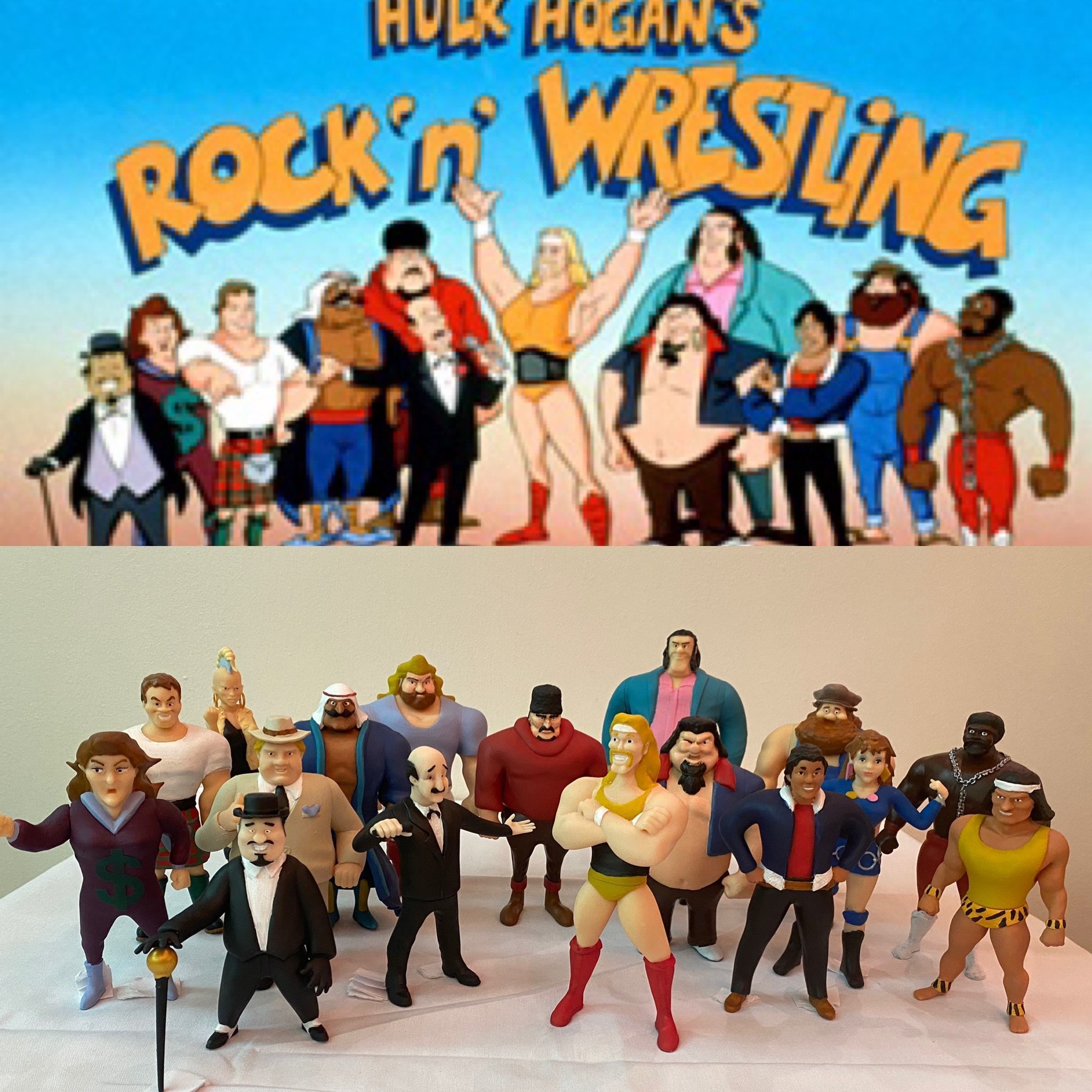 Rock n Wrestling cartoon - Big John Studd 3D print model 3D model 3D ...
