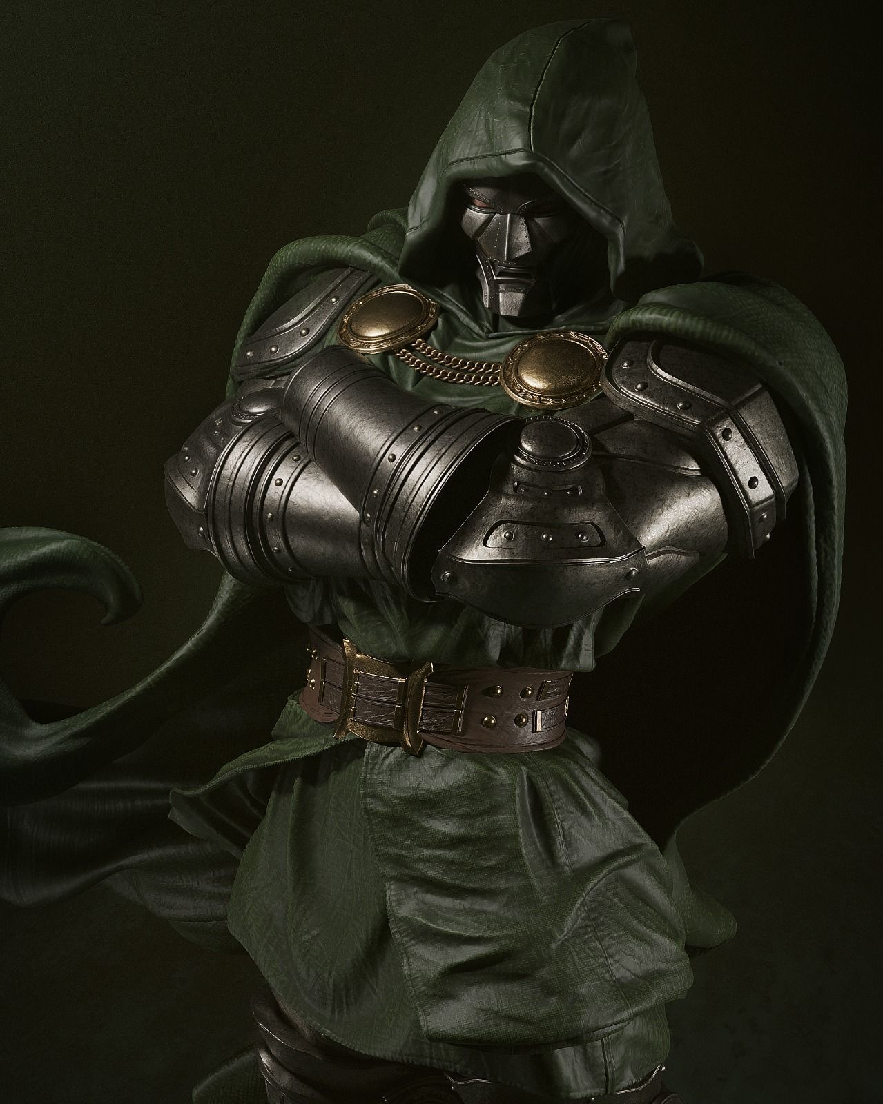 Dr Doom 3D Print 3D model 3D printable | CGTrader