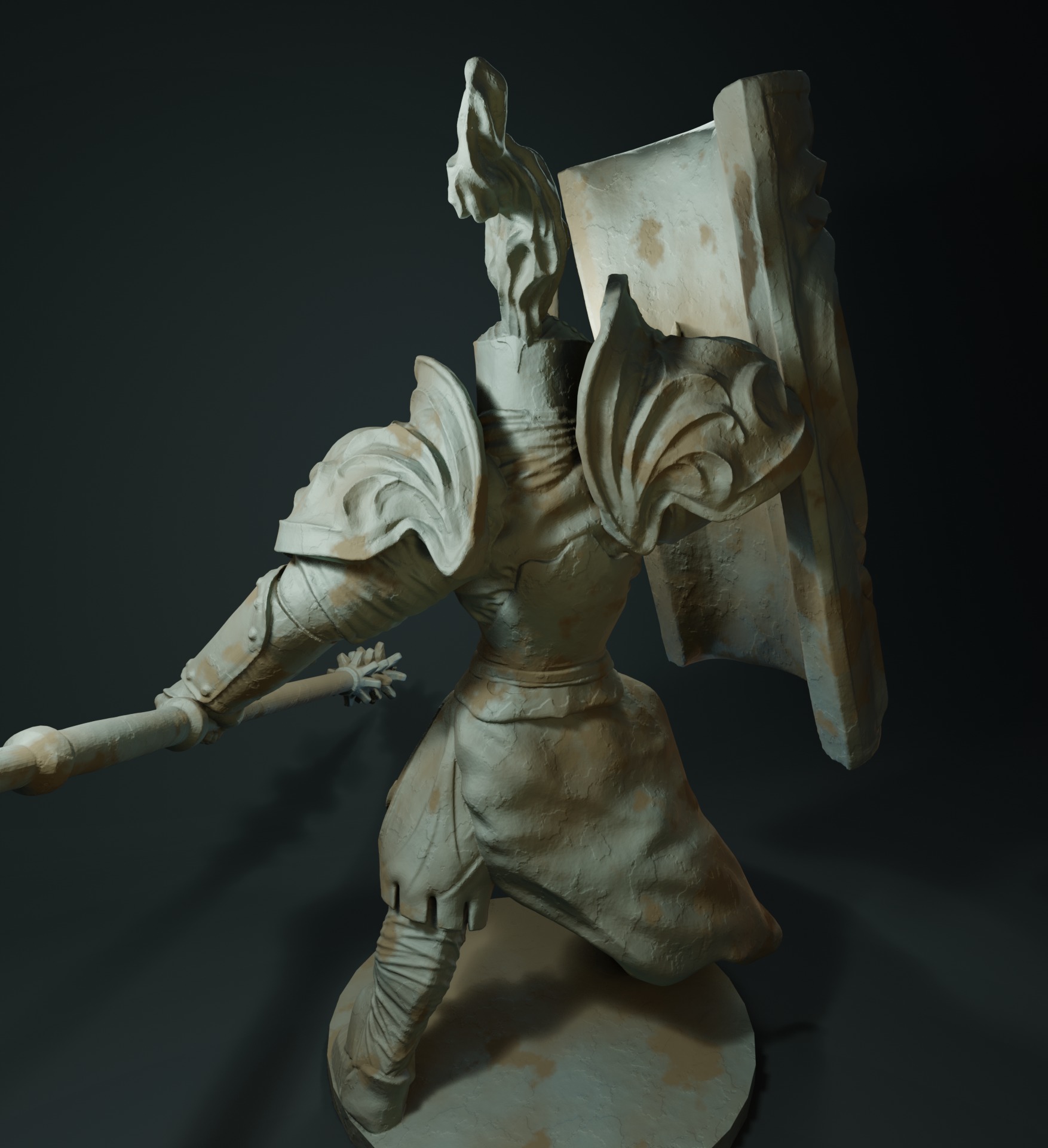 knight bastion free 3D model 3D printable | CGTrader