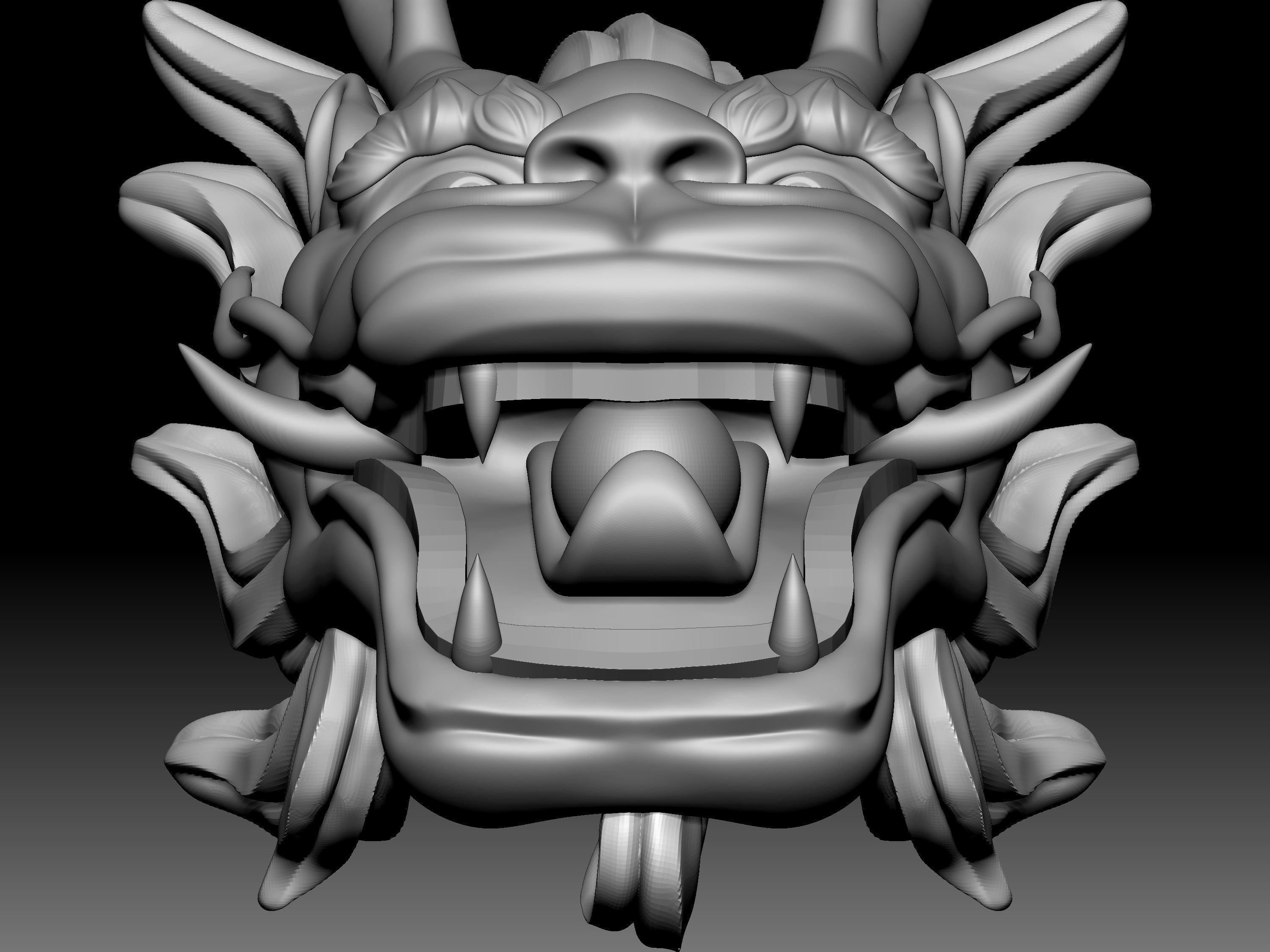 Dragon Head free 3D model | CGTrader