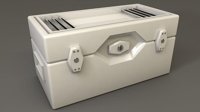 Sci Fi Case 02 free 3D model | CGTrader