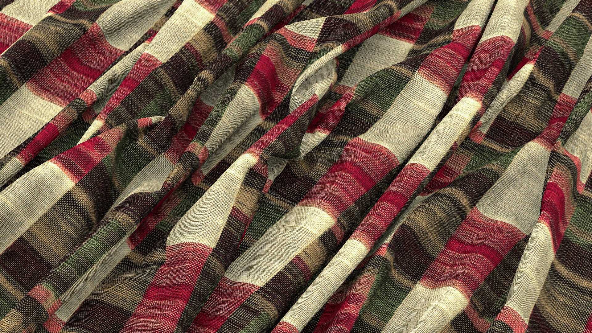 10 Plaid Fabric VOL04 4K Seamless PNG PBR Textures free Texture | CGTrader