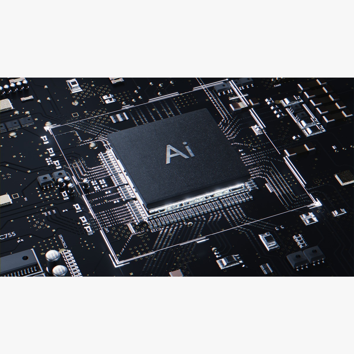 Circuit Board 3D model animated | CGTrader