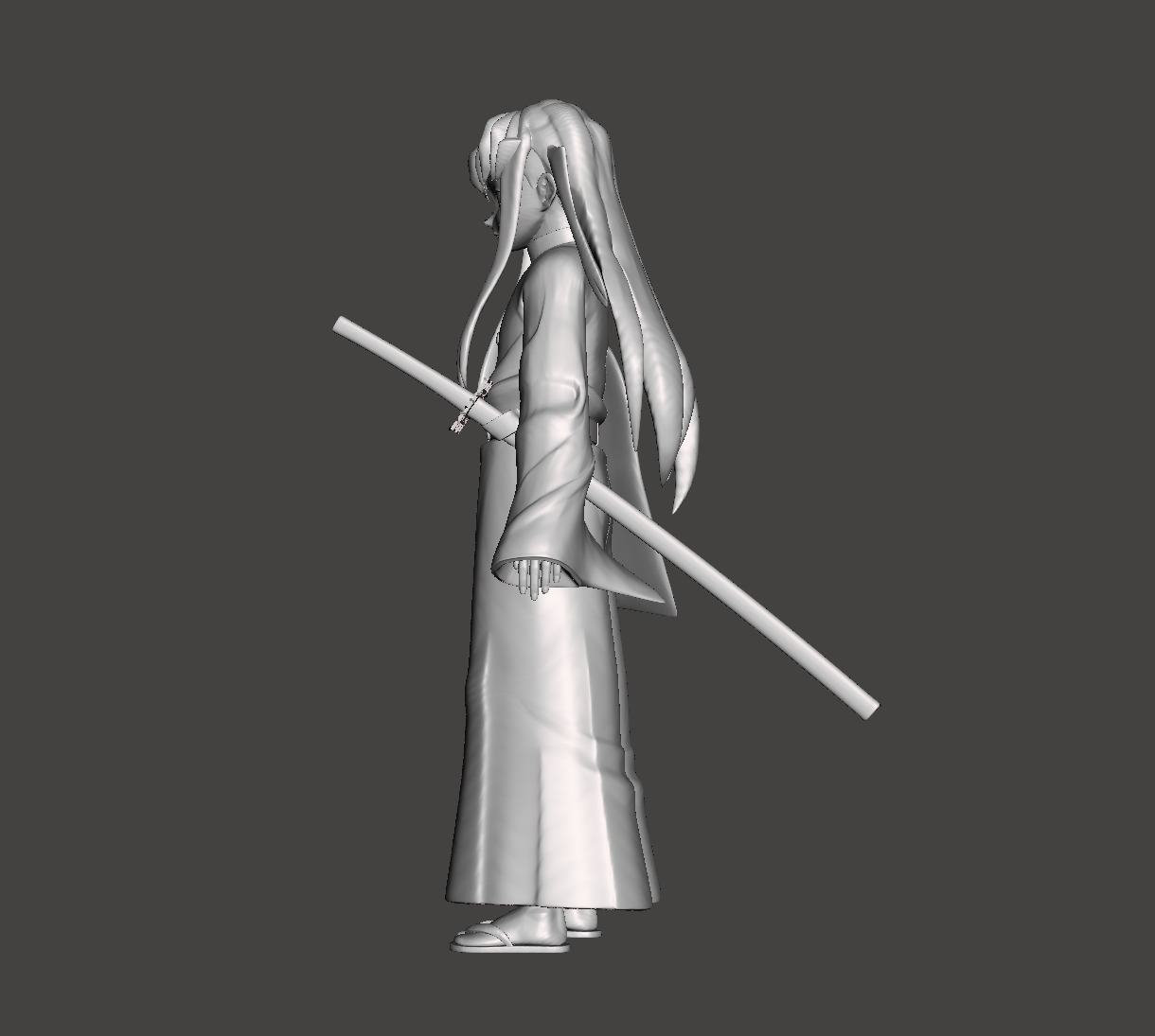 Muichiro Tokito Mist Hashira 3D Model 3D model 3D printable | CGTrader