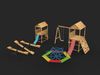 Playground pack 01 3D model animated | CGTrader